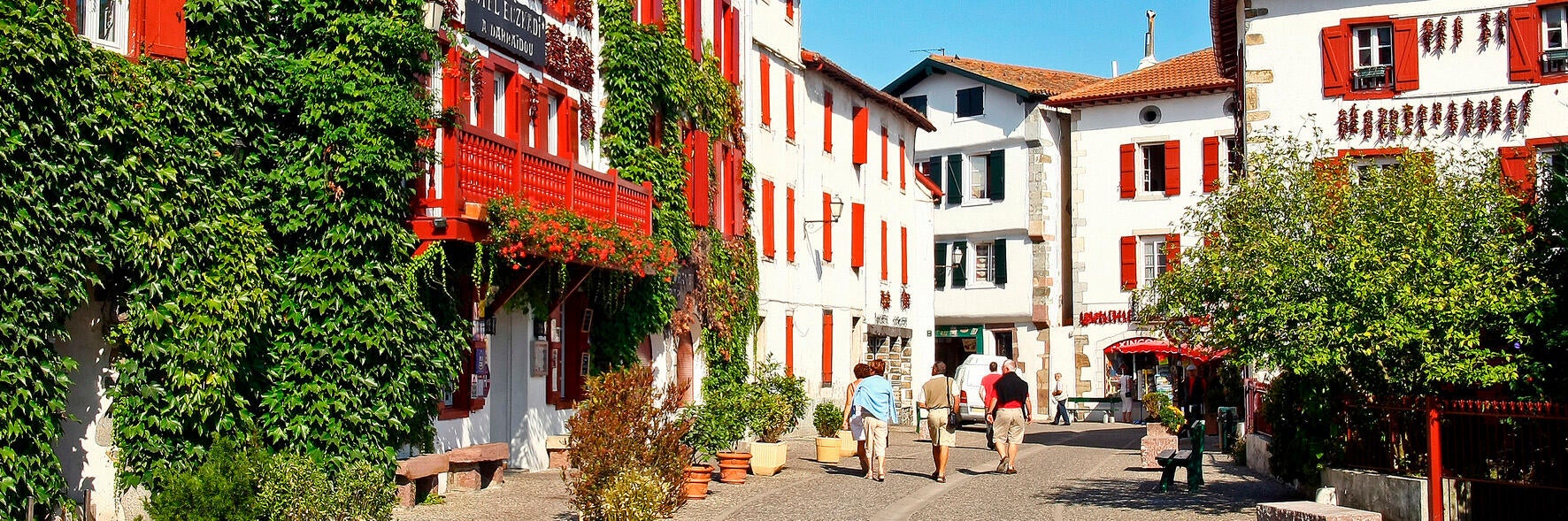 Verre imprimé Espelette quartier, multicolore ARTIS l.97 x H.30 cm ...