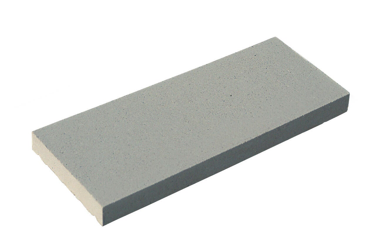 Couvre-mur plat lisse gris, H.4 x l.23 x P.50 cm | Leroy Merlin