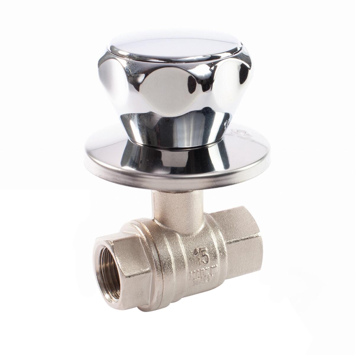 Valvola di chiusura a sfera per acqua in ottone F3/4" F3/4" | Leroy Merlin