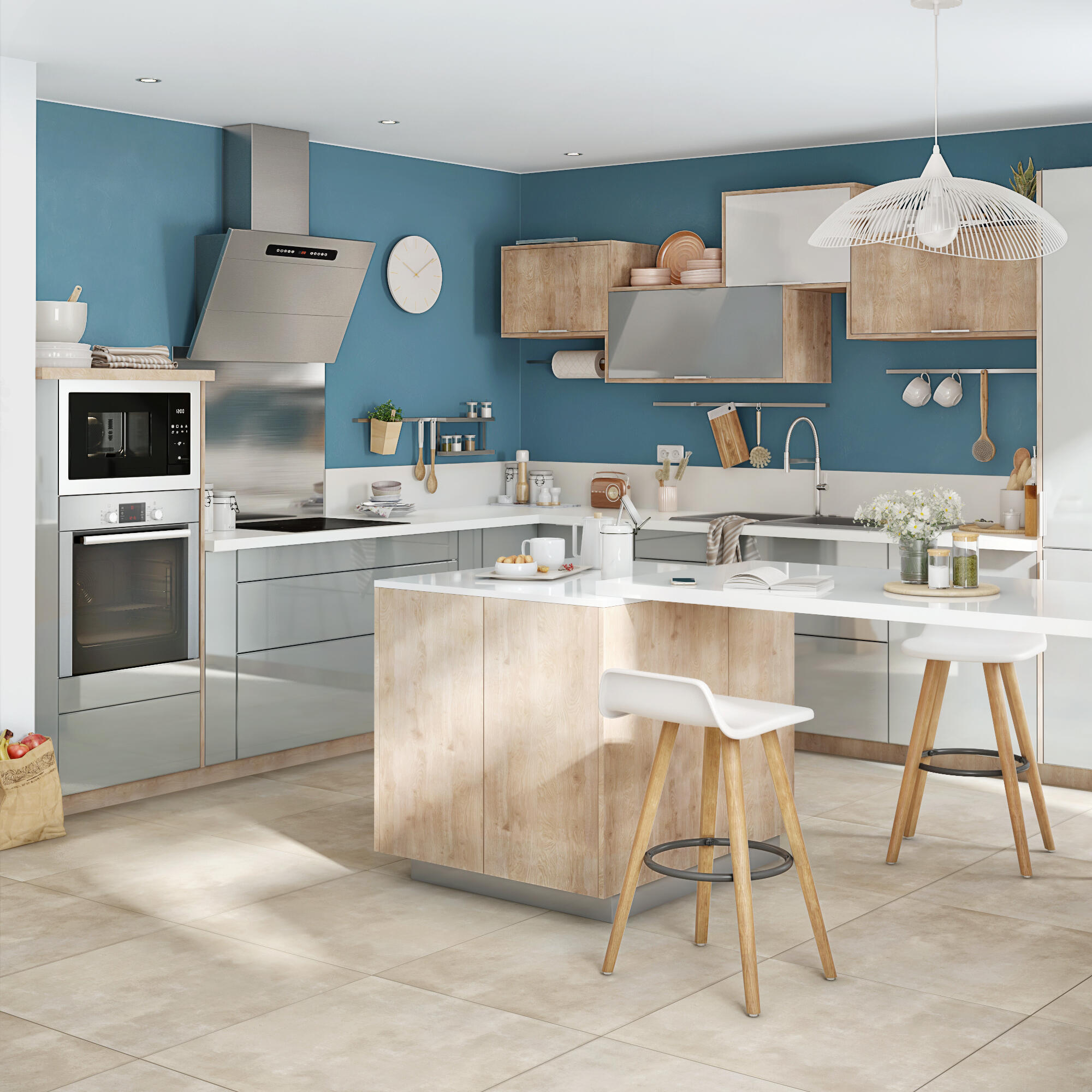 Lampadario Design Kasteli E27 SEYNAVE | Leroy Merlin