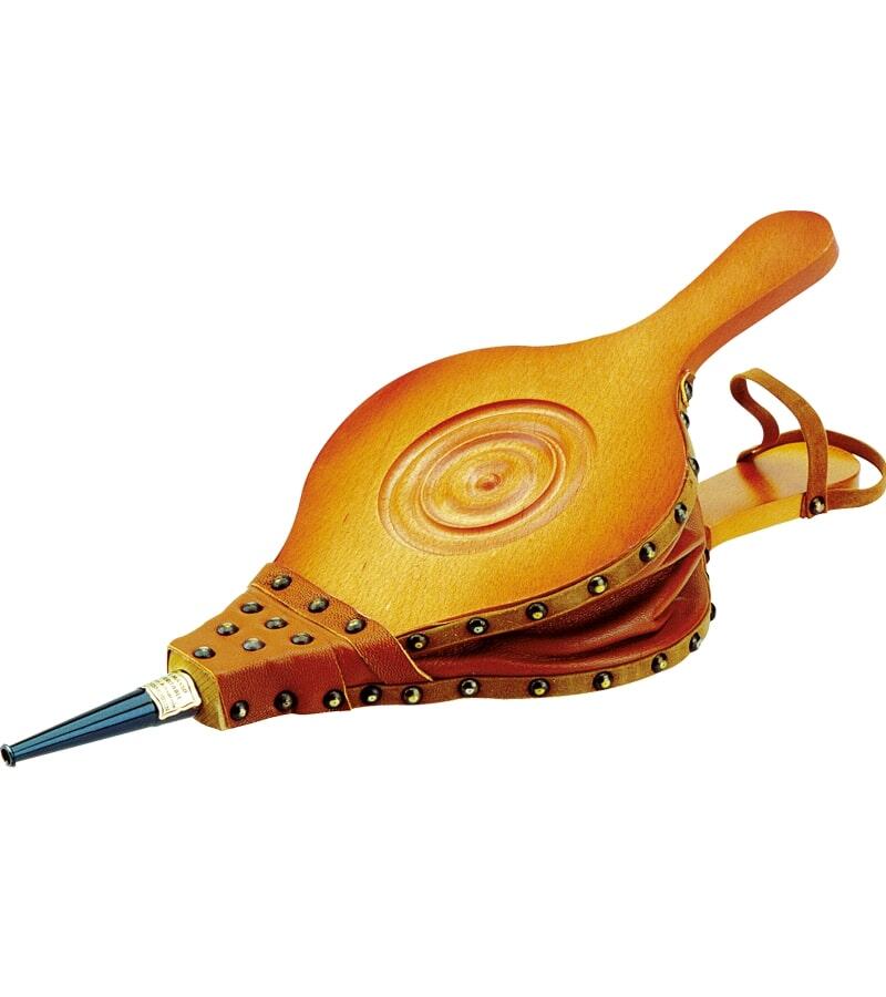 Soufflet bois hêtre verni DIXNEUF | Leroy Merlin