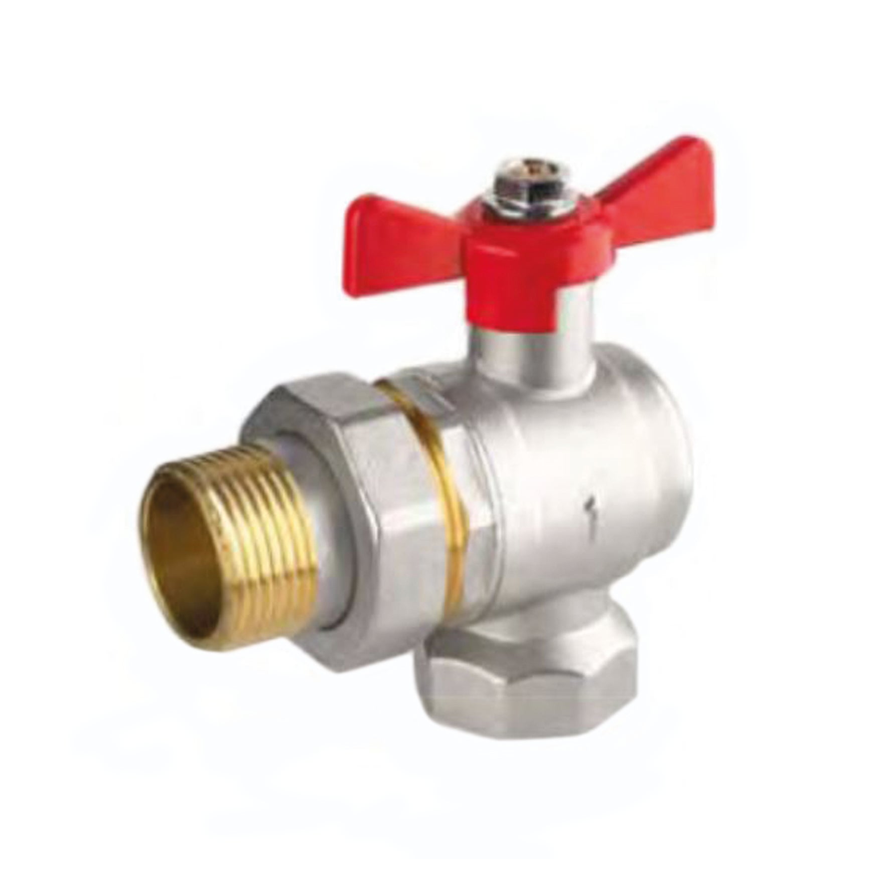 Valvola di chiusura a sfera per acqua in ottone M3/4" F3/4" | Leroy Merlin