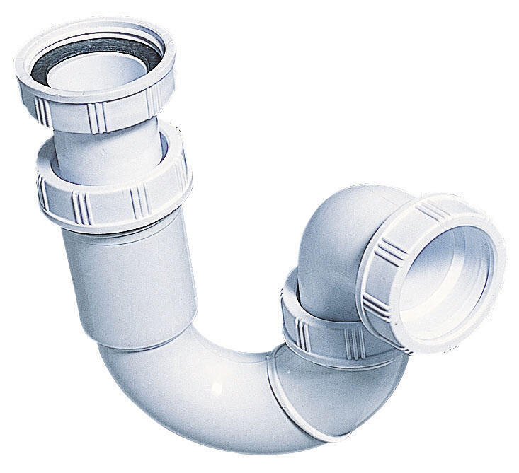 Siphon "P" D.40 sortie horizontale | Leroy Merlin