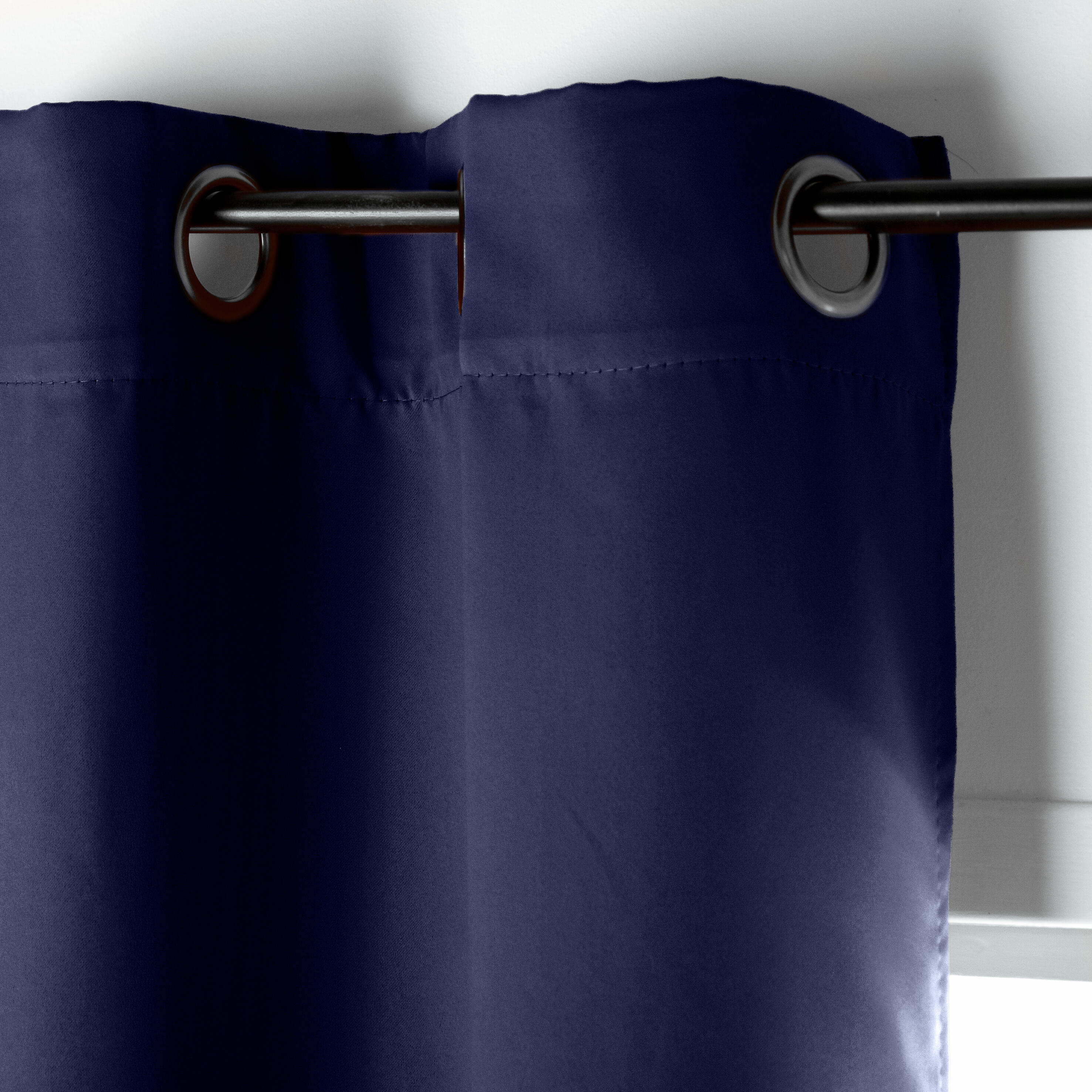 Rideau occultant, Occultant, bleu H.180 x l.140 cm | Leroy Merlin