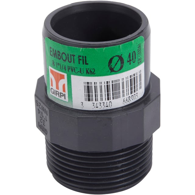 Embouts pvc au meilleur prix | Leroy Merlin