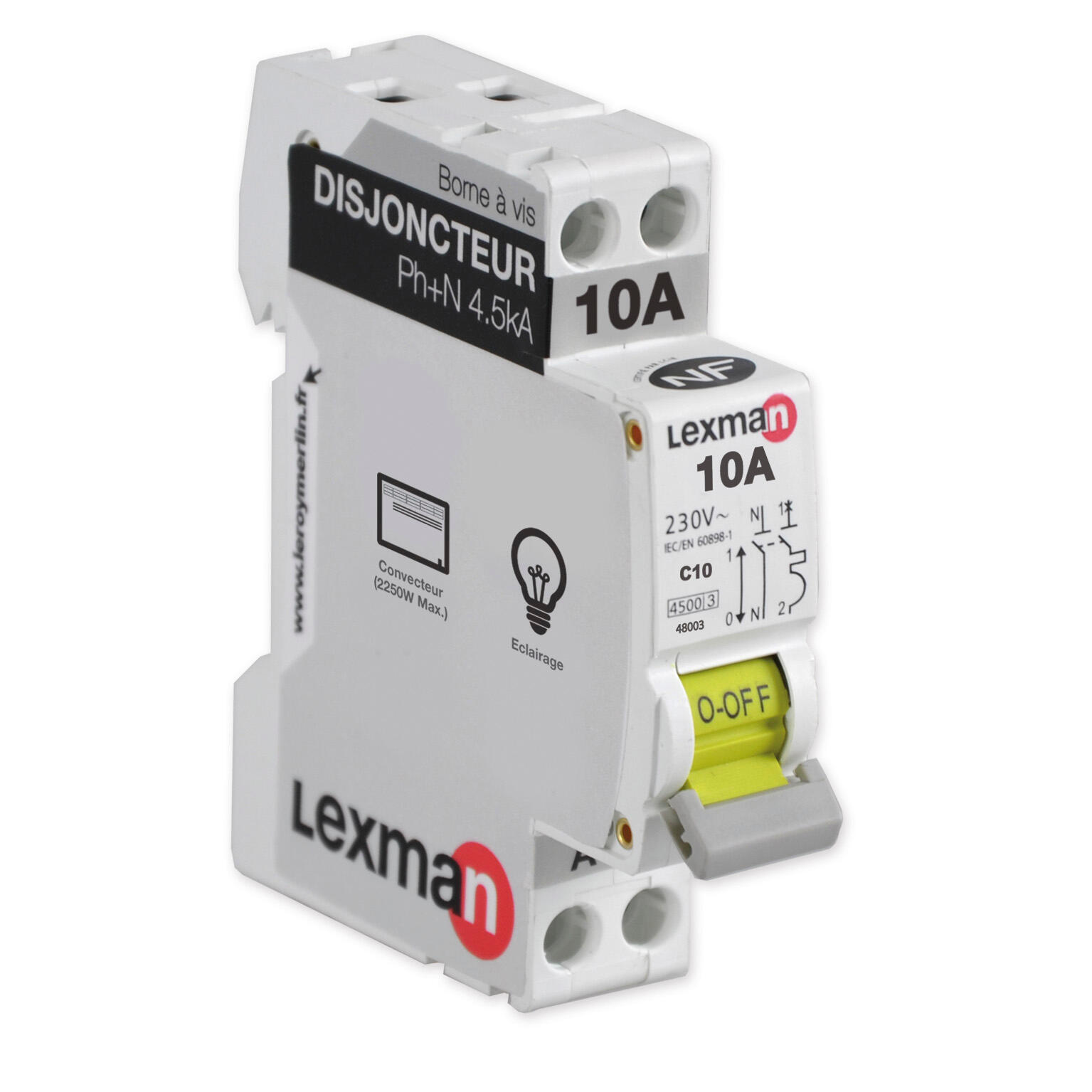 Disjoncteur modulaire | Leroy Merlin