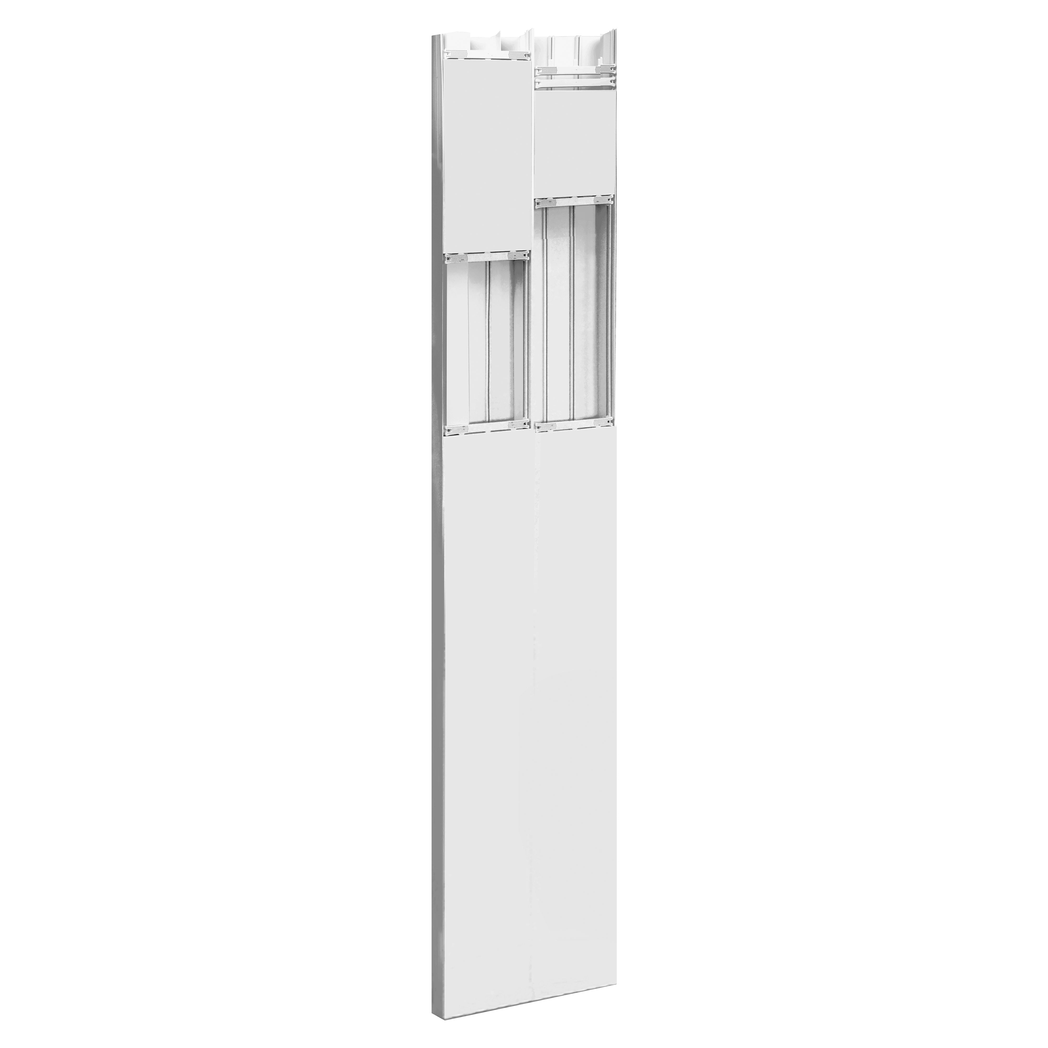 Gaine technique de logement (GTL) LEXMAN, H.260 x L.50 x P.6.5 cm ...