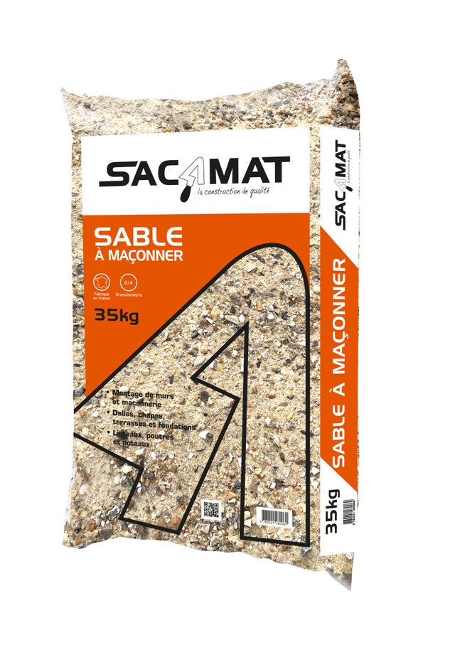 Sable de construction au meilleur prix | Leroy Merlin