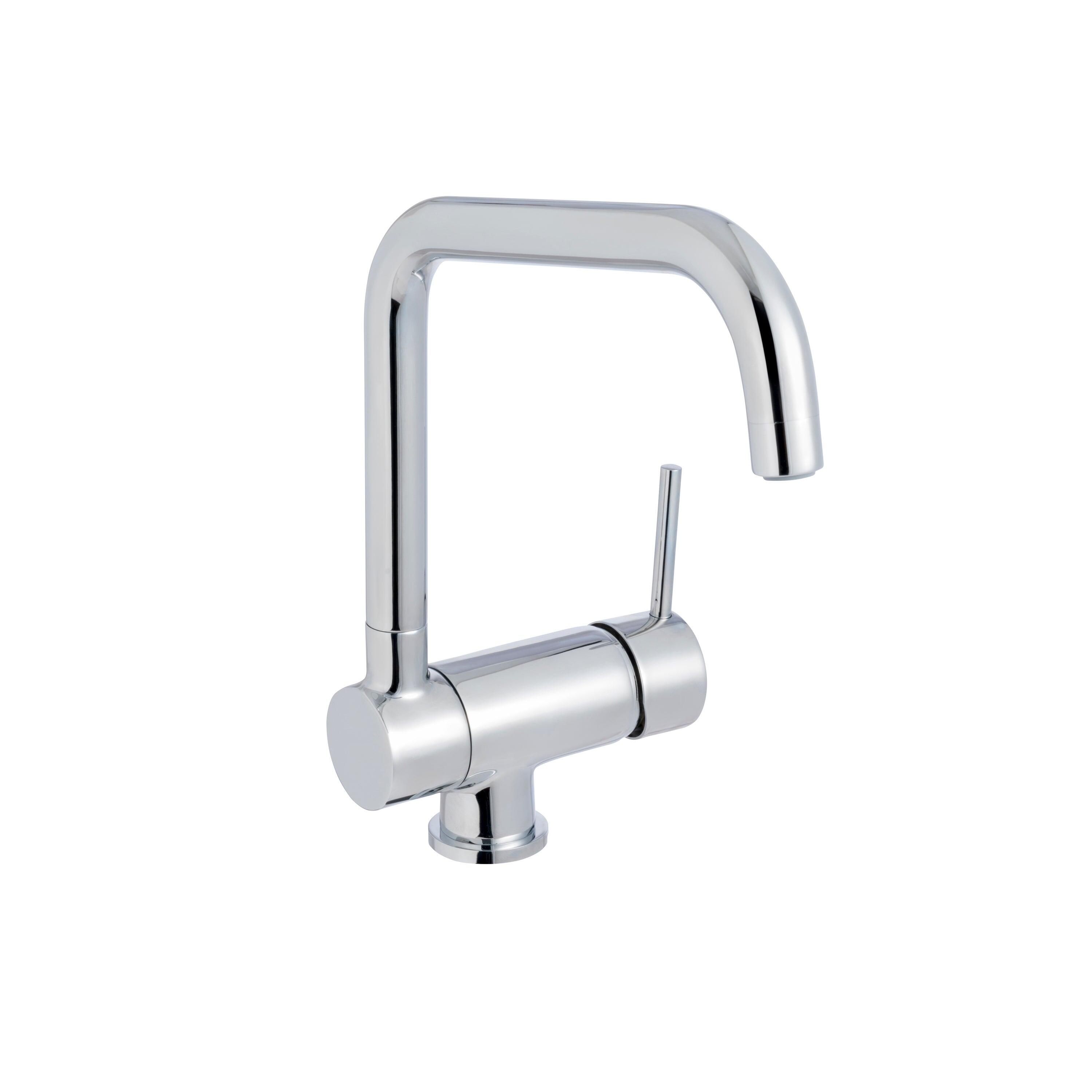 "Robinet de cuisine DELINIA Perrine argent" | Leroy Merlin