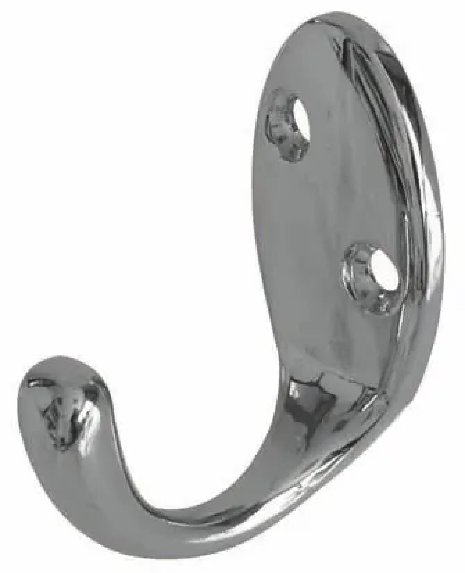 Crochet à visser 3M, gris | Leroy Merlin