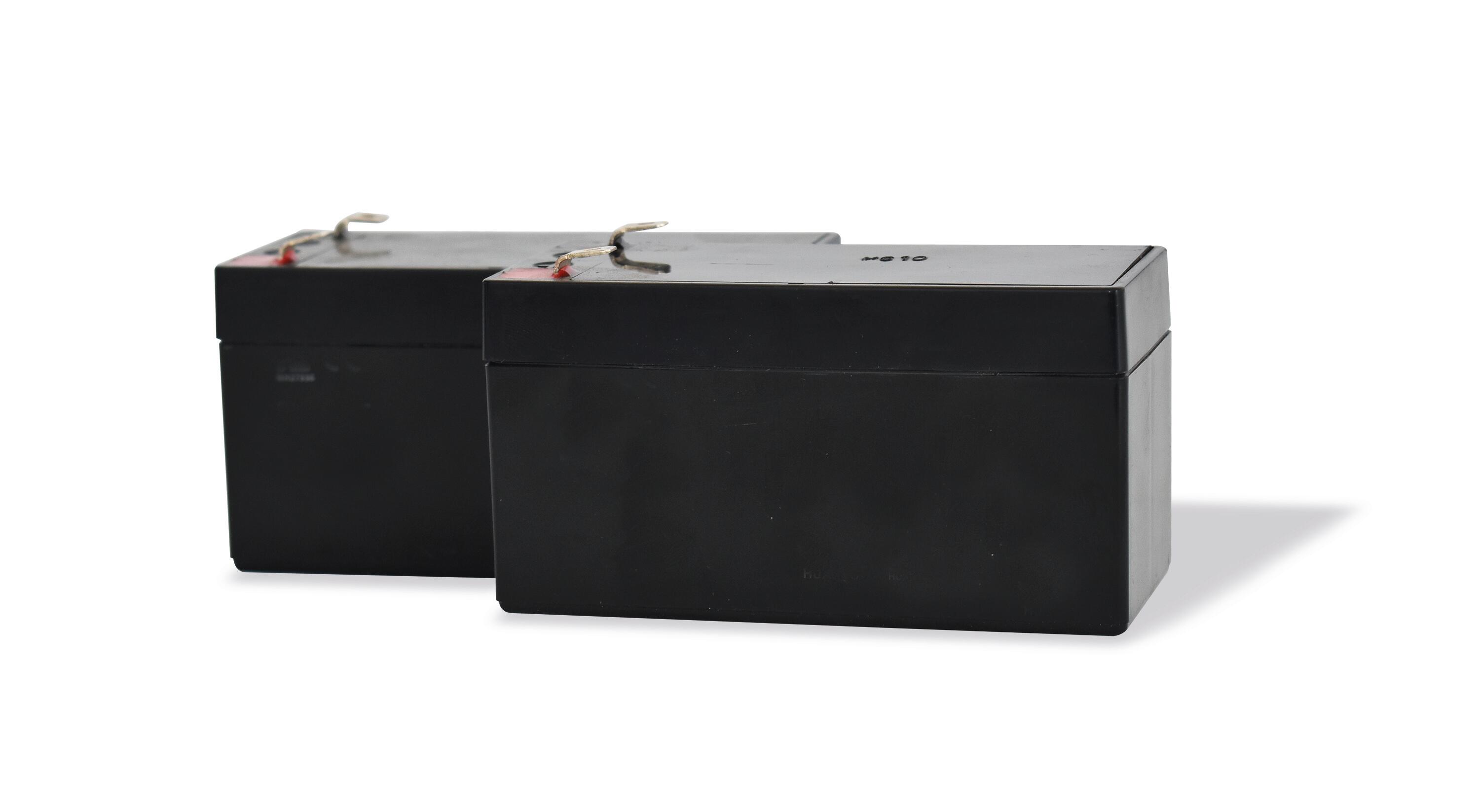 Kit 2 batteries de secours 12-24V pour motorisation de portail, SCS ...