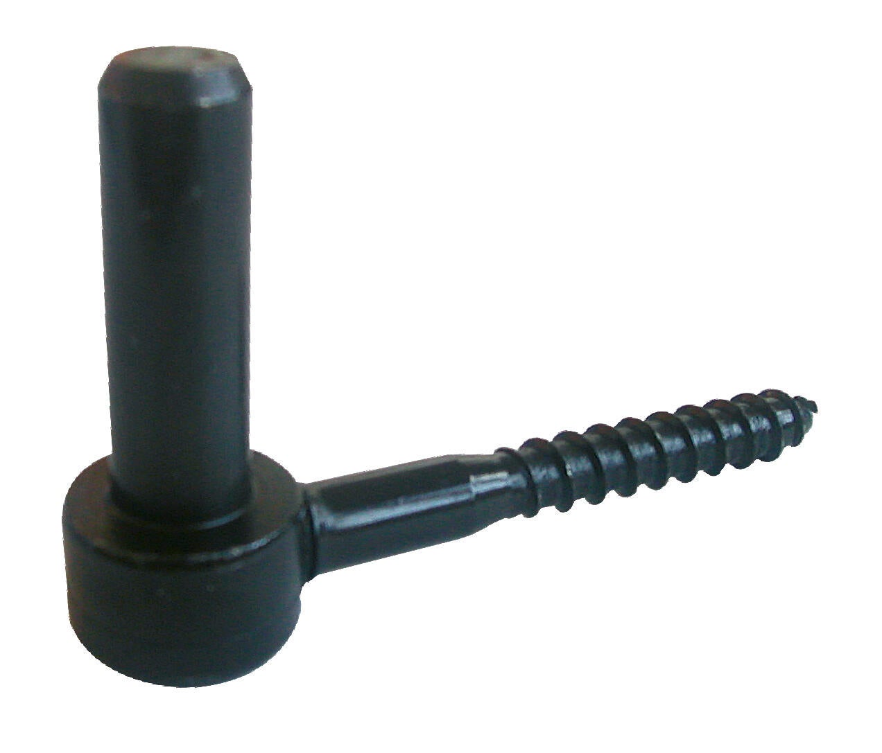 Gond en acier noir prépeint, Diam.14 x L.90 x H.60 mm AFBAT | Leroy Merlin