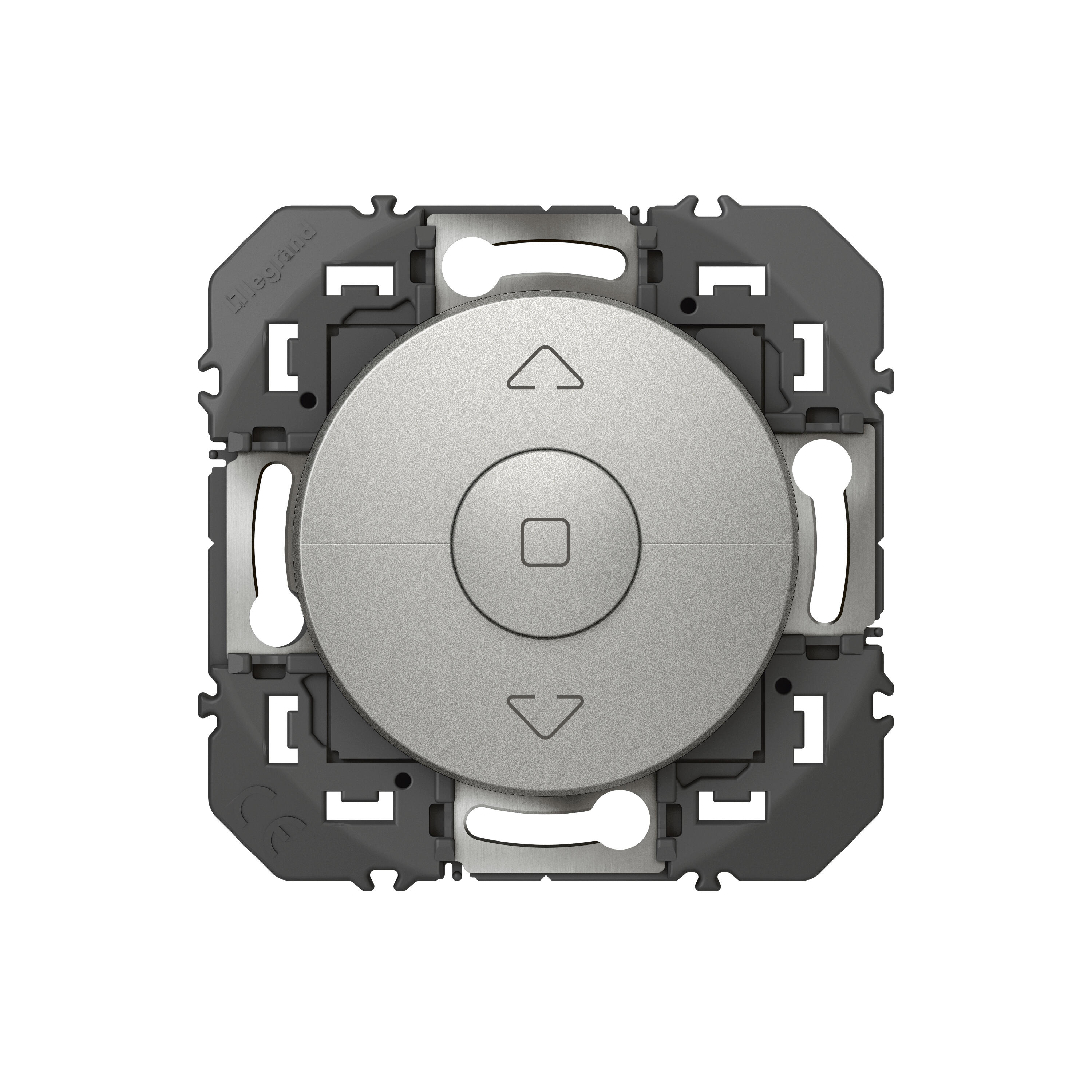 Interrupteur volet roulant, LEGRAND Dooxie, aluminium | Leroy Merlin
