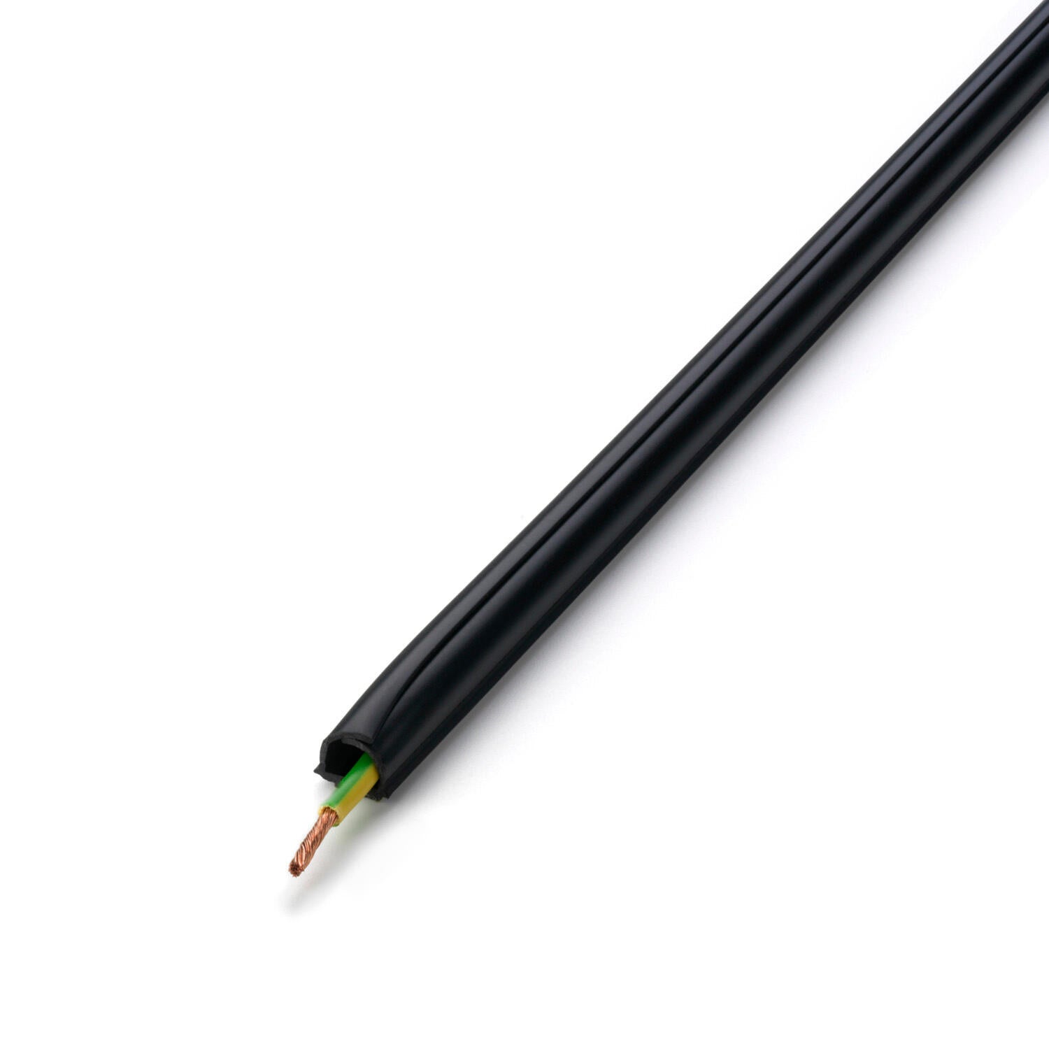 Cache-fil noir pour moulure, H.1 x P.100 cm | Leroy Merlin