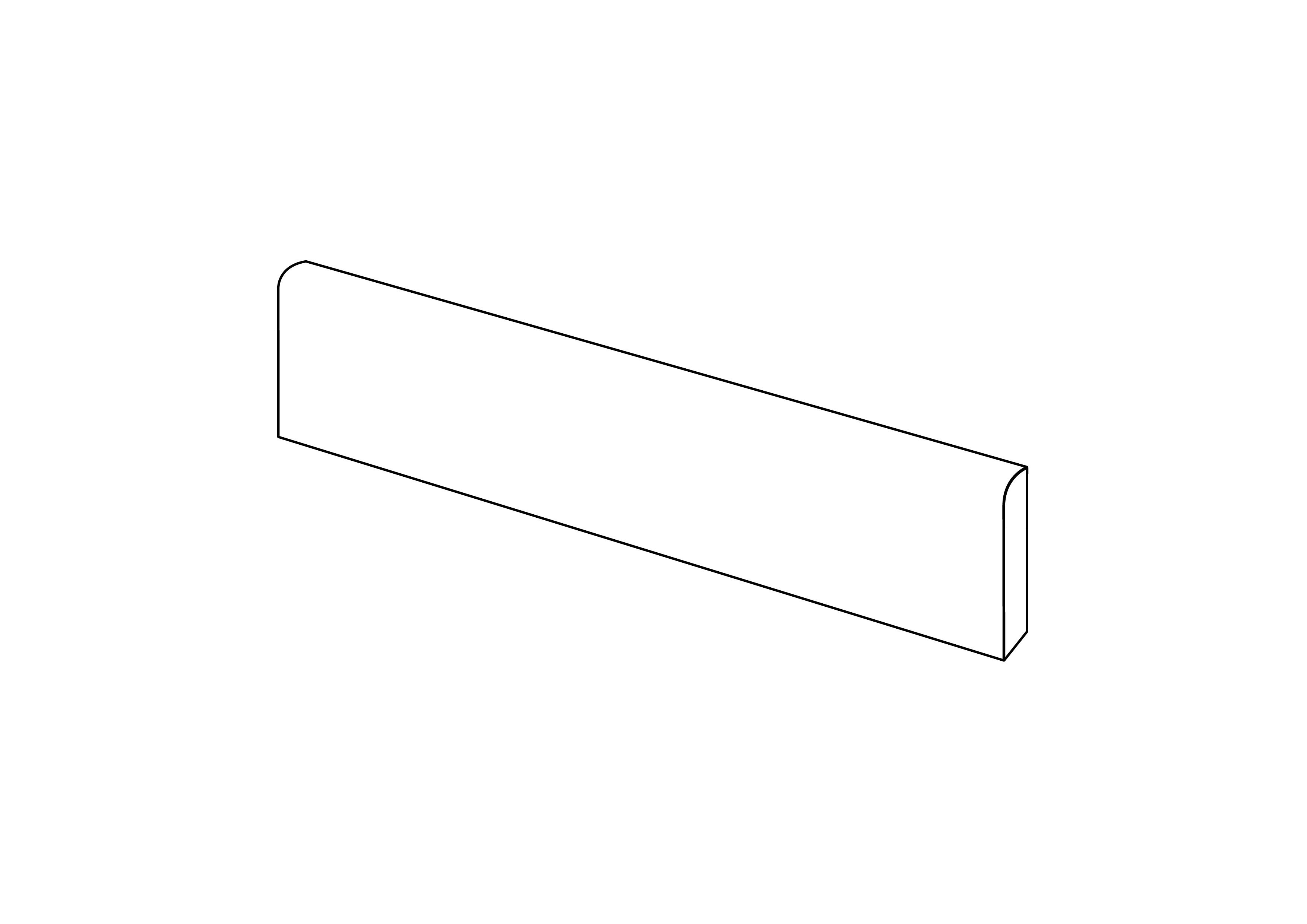 Lot de 2 plinthes Alma, anthracite x L. 60 cm, Ep.9.5 mm | Leroy Merlin