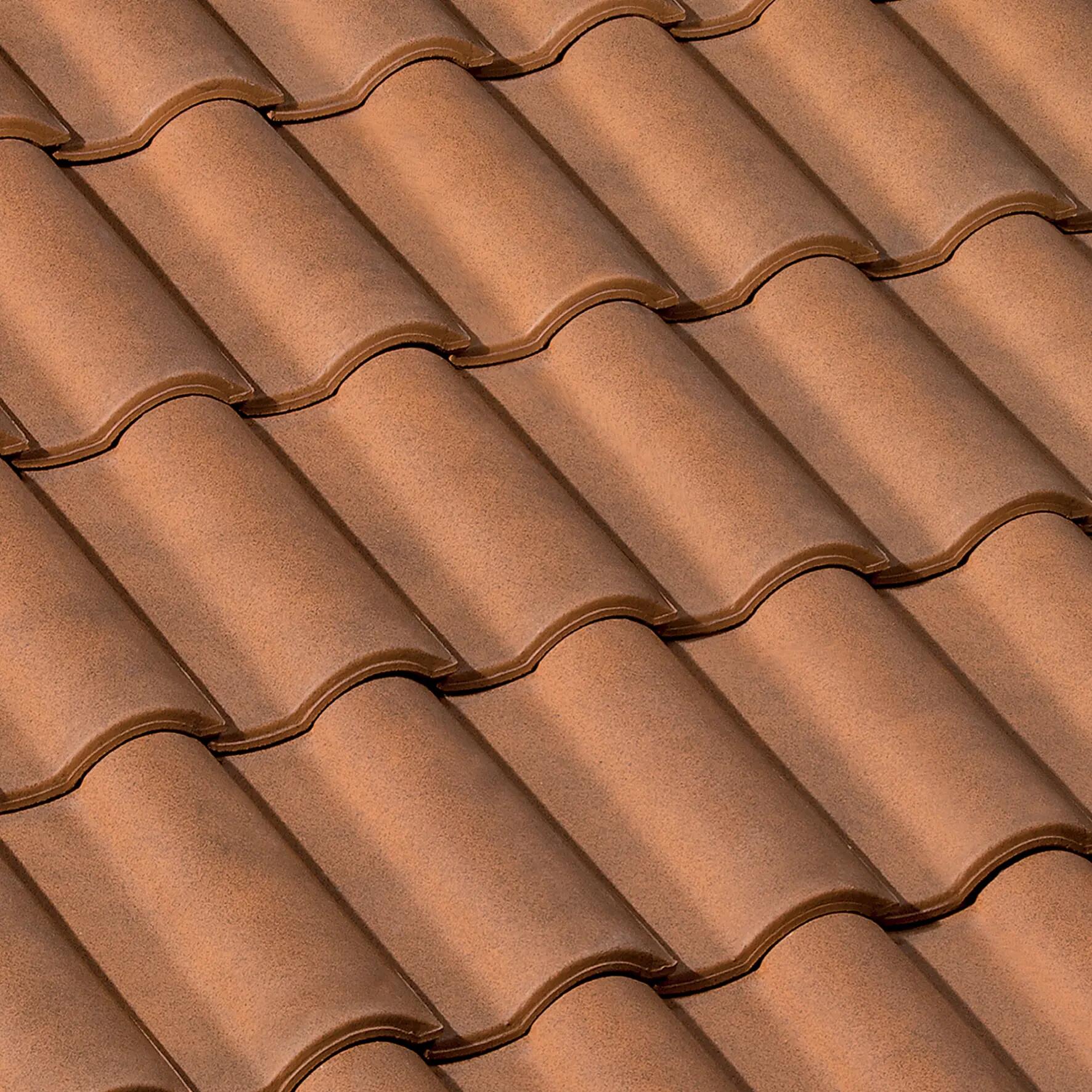 Tuile MONIER brun vieilli Gl6l601 | Leroy Merlin