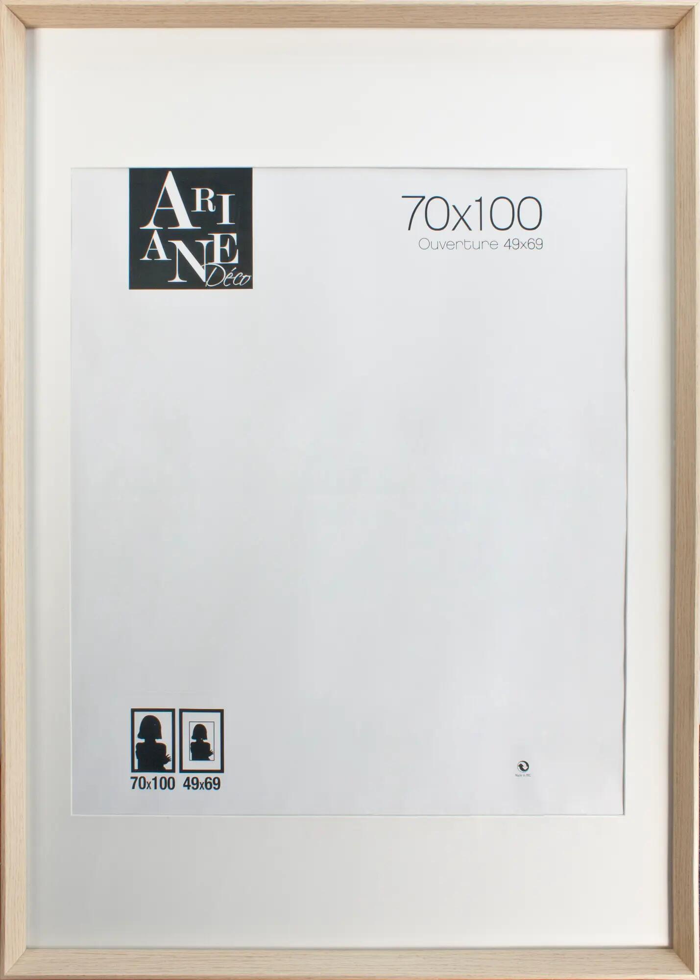 Cadre Milano, 70 x 100 cm marron, ARIANE | Leroy Merlin