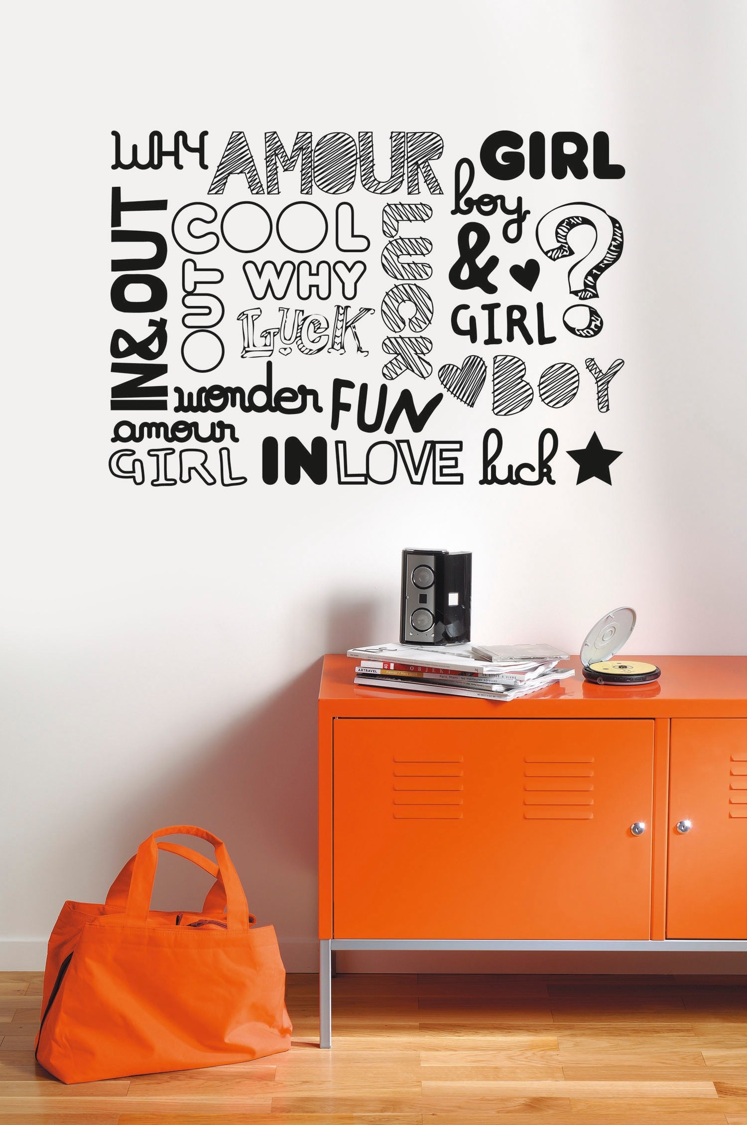 Stickers citation, du bonheur sur les murs | Leroy Merlin