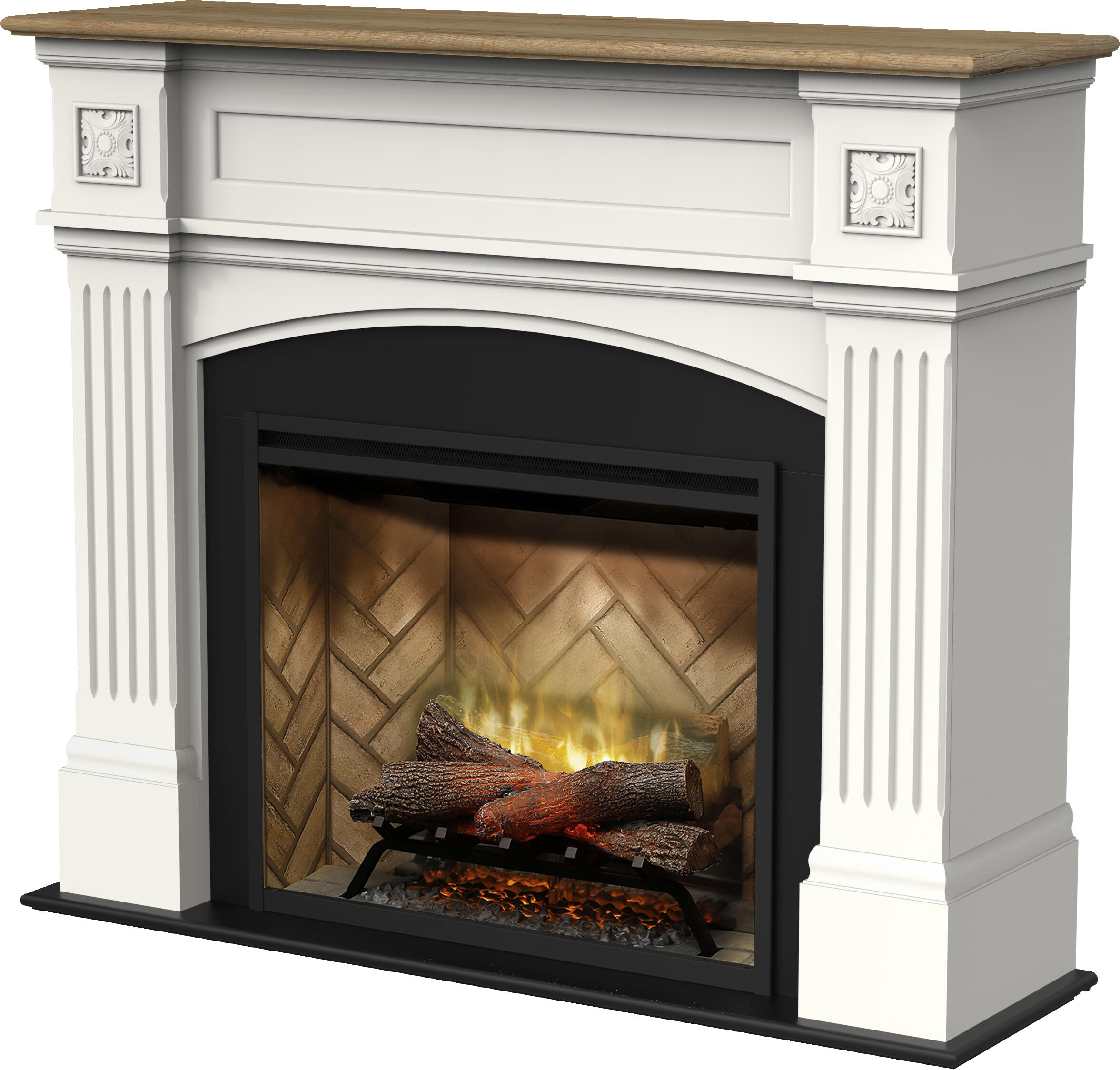 Cheminée électrique 210494 DIMPLEX, 2000 W | Leroy Merlin