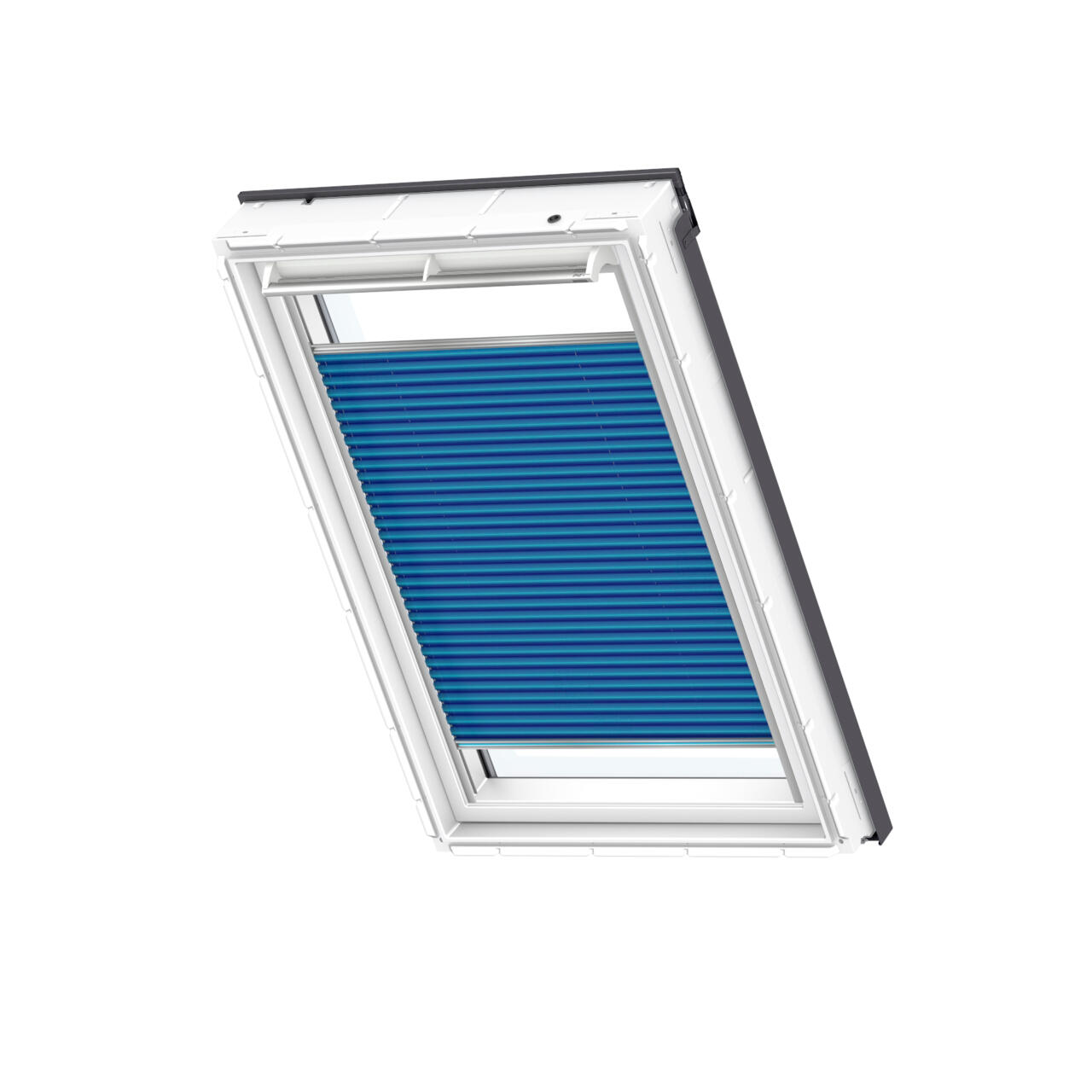 Cortina para ventana de techo azul 147x141 cm | Leroy Merlin