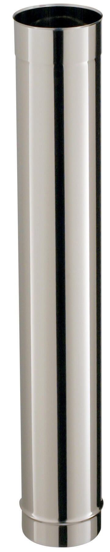 Tuyau inox de raccordement POUJOULAT, diam. 200 mm 100 cm | Leroy Merlin