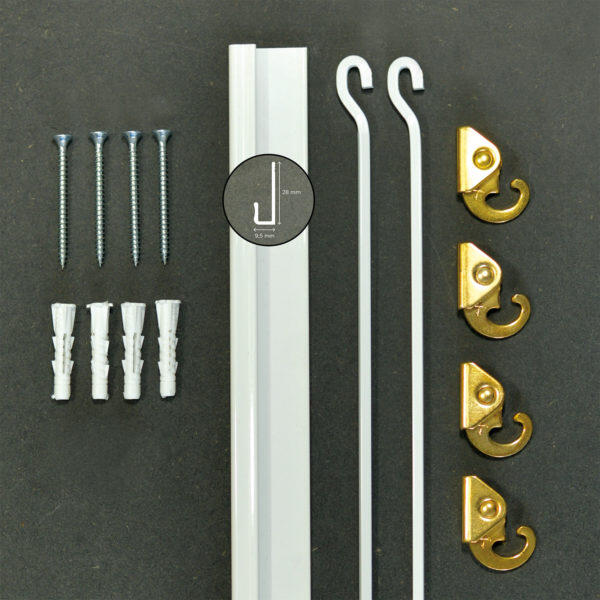 Kit Cimaise Classique 1,5 m, blanc 150 cm | Leroy Merlin