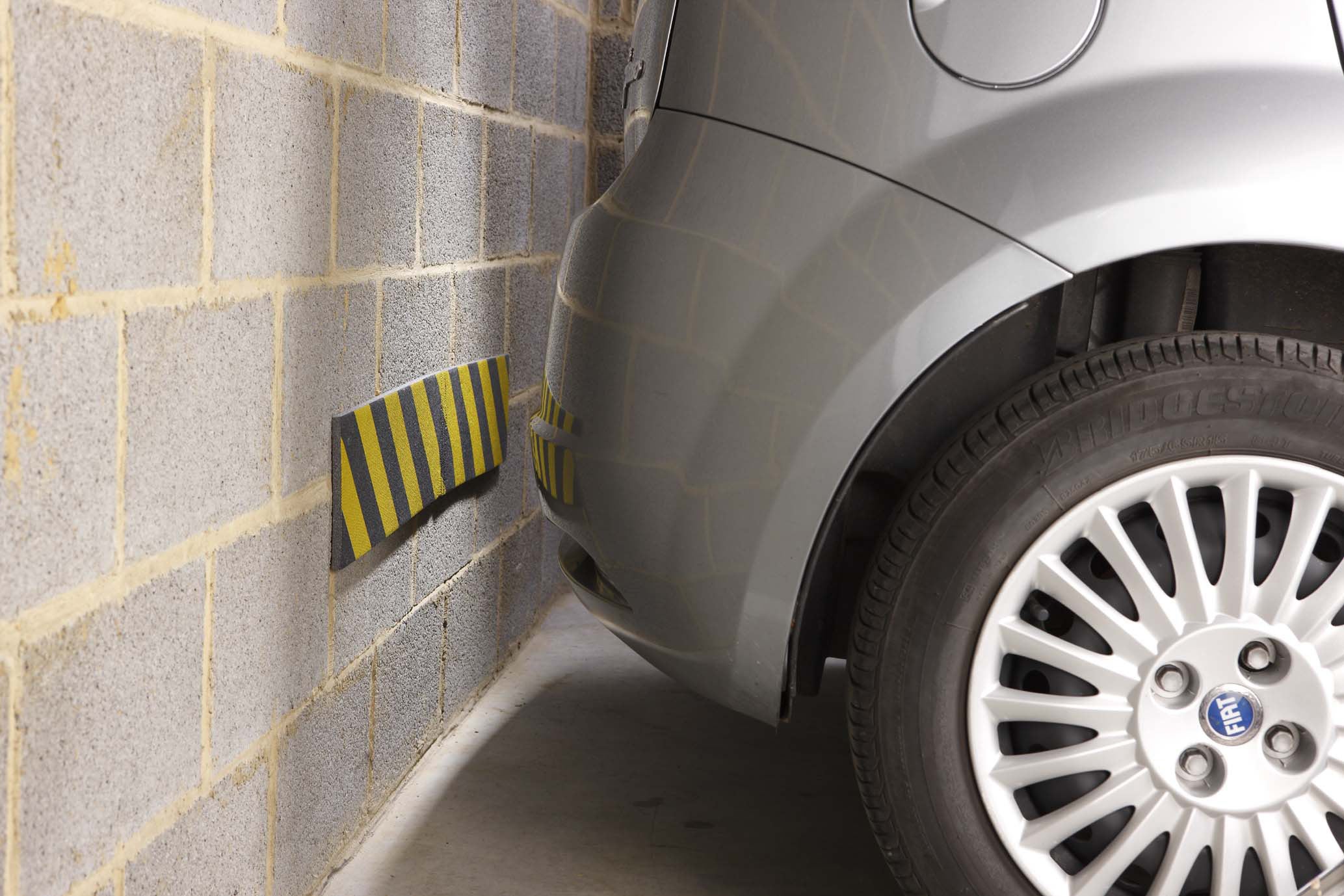 Lot de 2 mousses de protection mousse de protection MOTTEZ noir / jaune ...