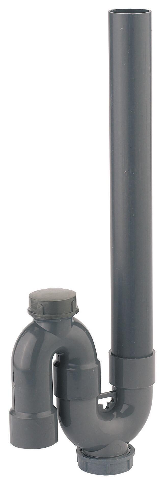 Siphon pour lavabo, Diam.1" 1/2 (40mm), VALENTIN | Leroy Merlin