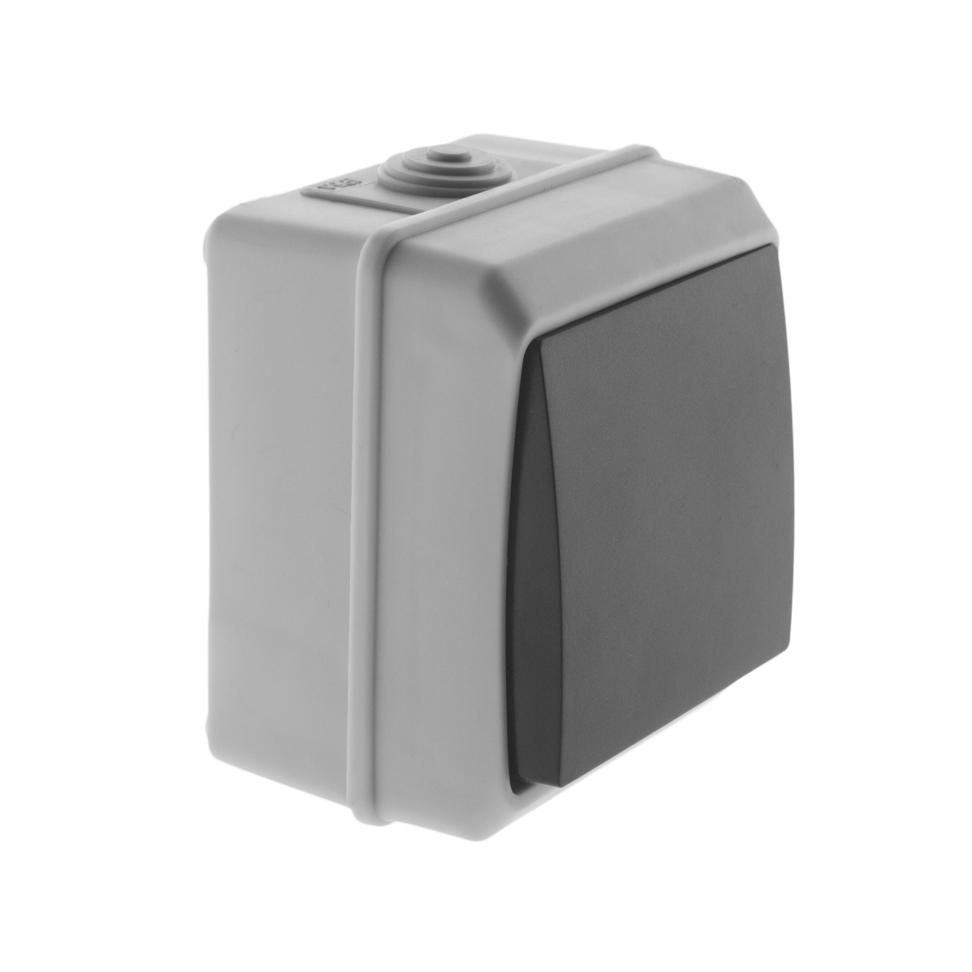 Poussoir étanche complet Beewell, gris | Leroy Merlin