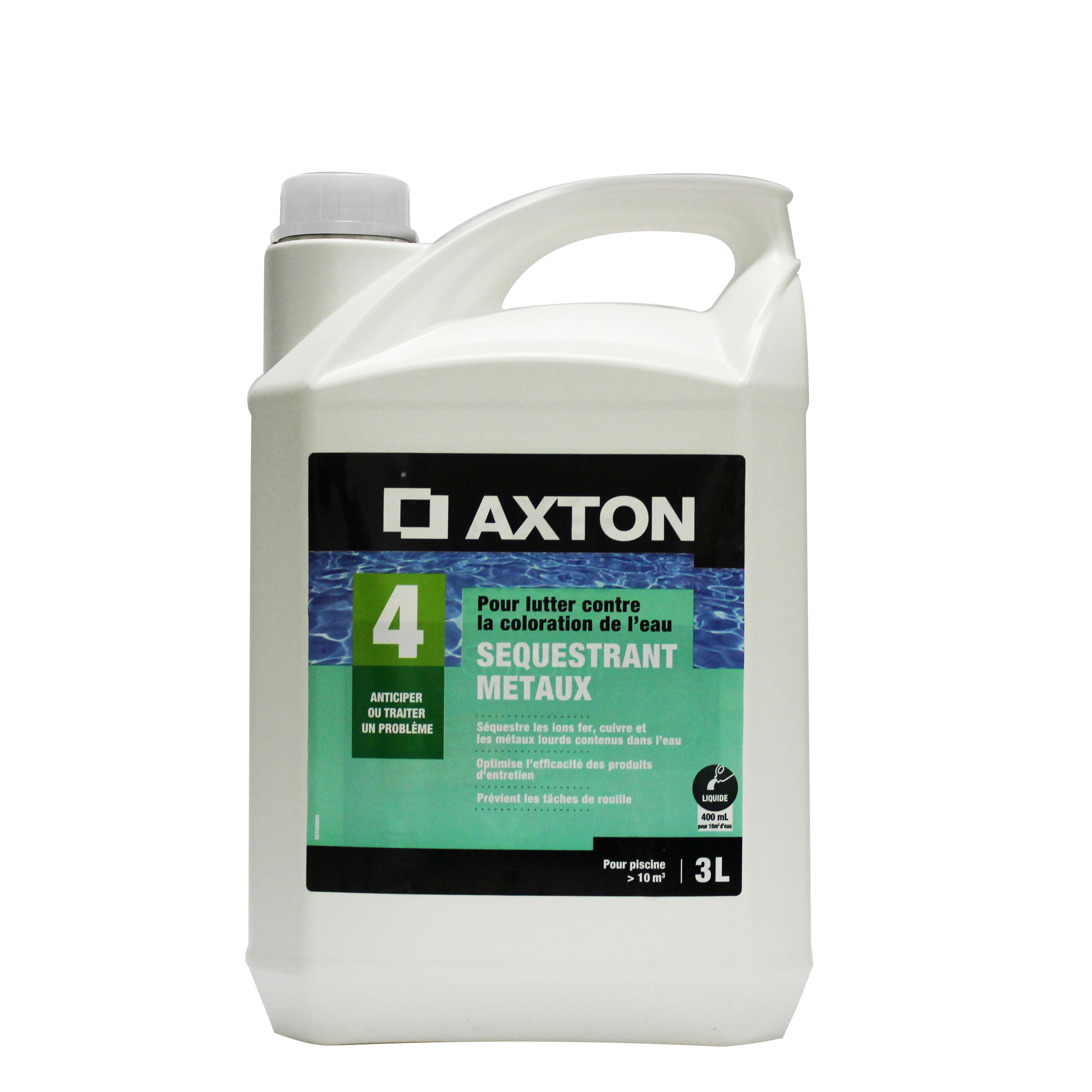Séquestrant pour métaux piscine AXTON, liquide 3 l | Leroy Merlin