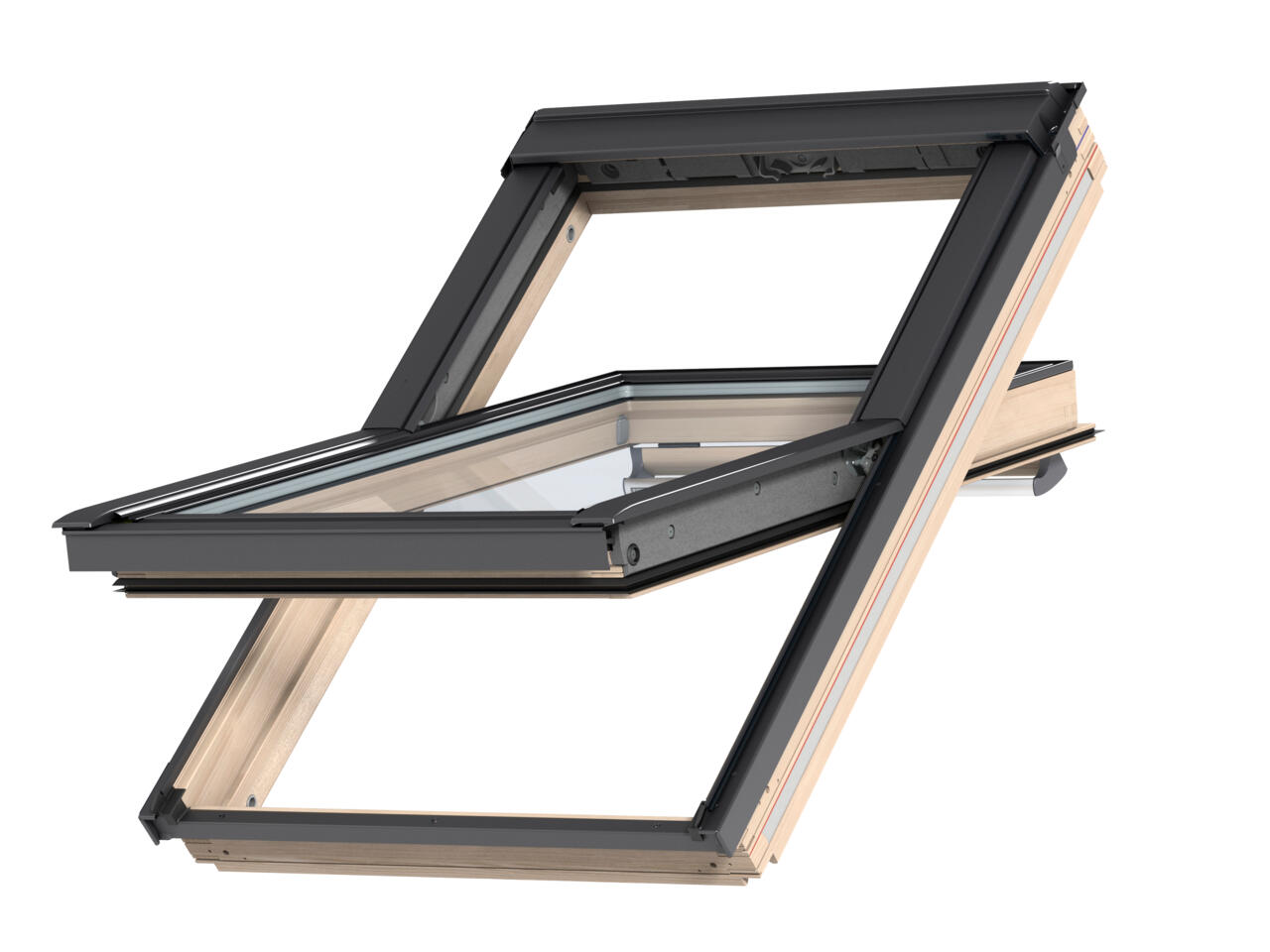 VELUX 78 x 98 Standard ClearFinish bois à rotation GGL MK04 | Leroy Merlin