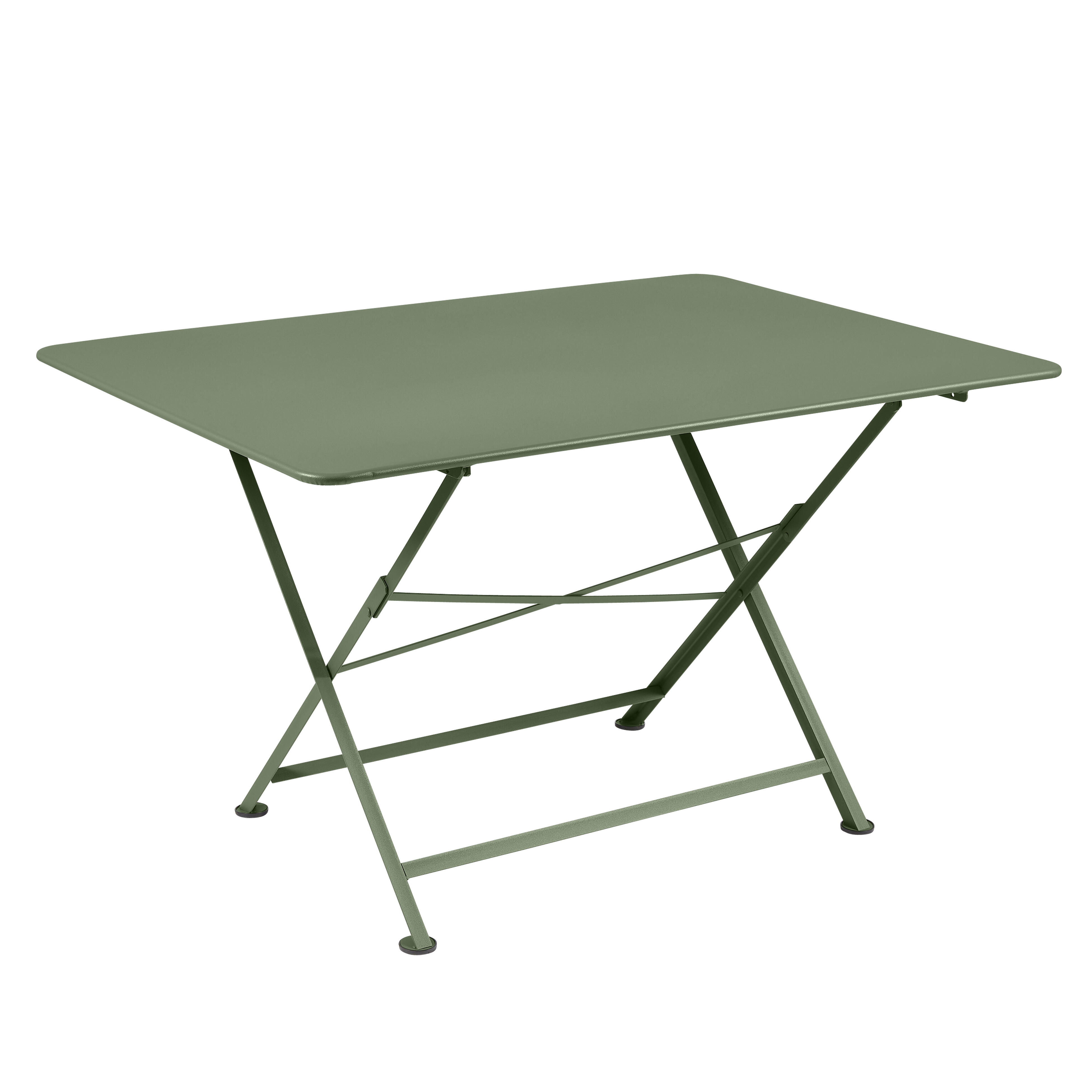 Table FERMOB pliante Cargo rectangulaire vert 6 personnes | Leroy Merlin