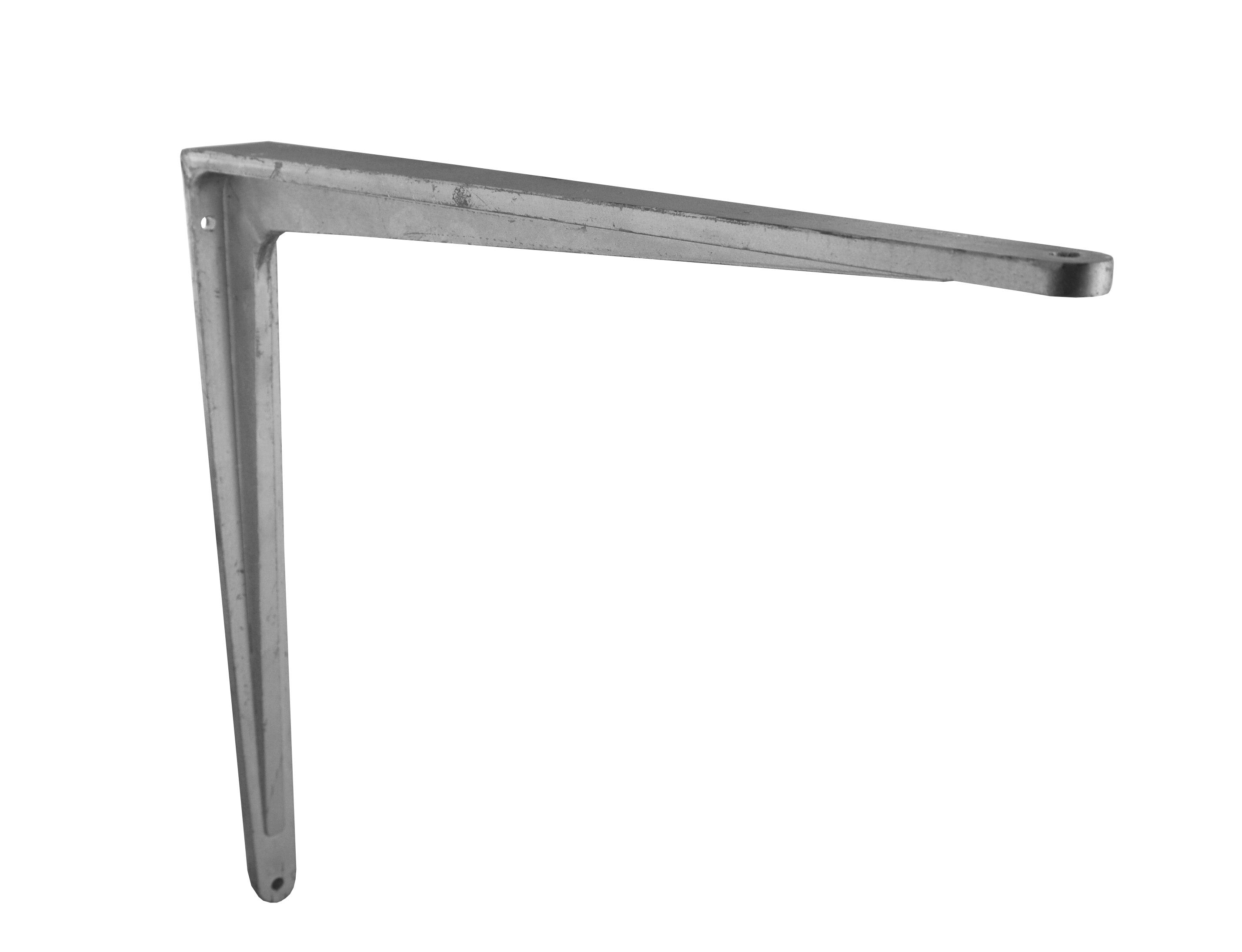 Equerre aluminium gris, H.35 x P.40 cm | Leroy Merlin