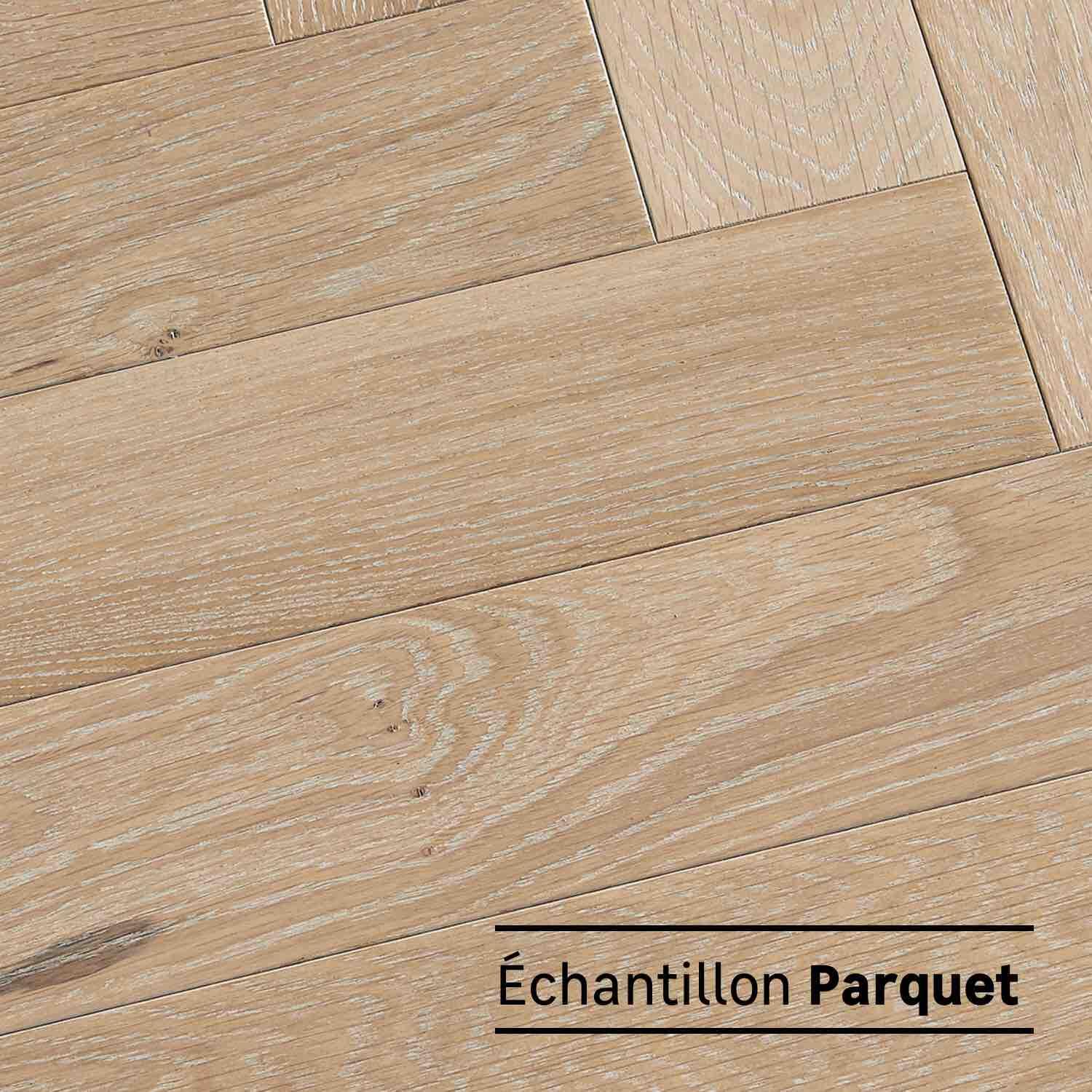 Echantillon Parquet chêne cérusé huilé S BROCELIANDE By panaget | Leroy ...