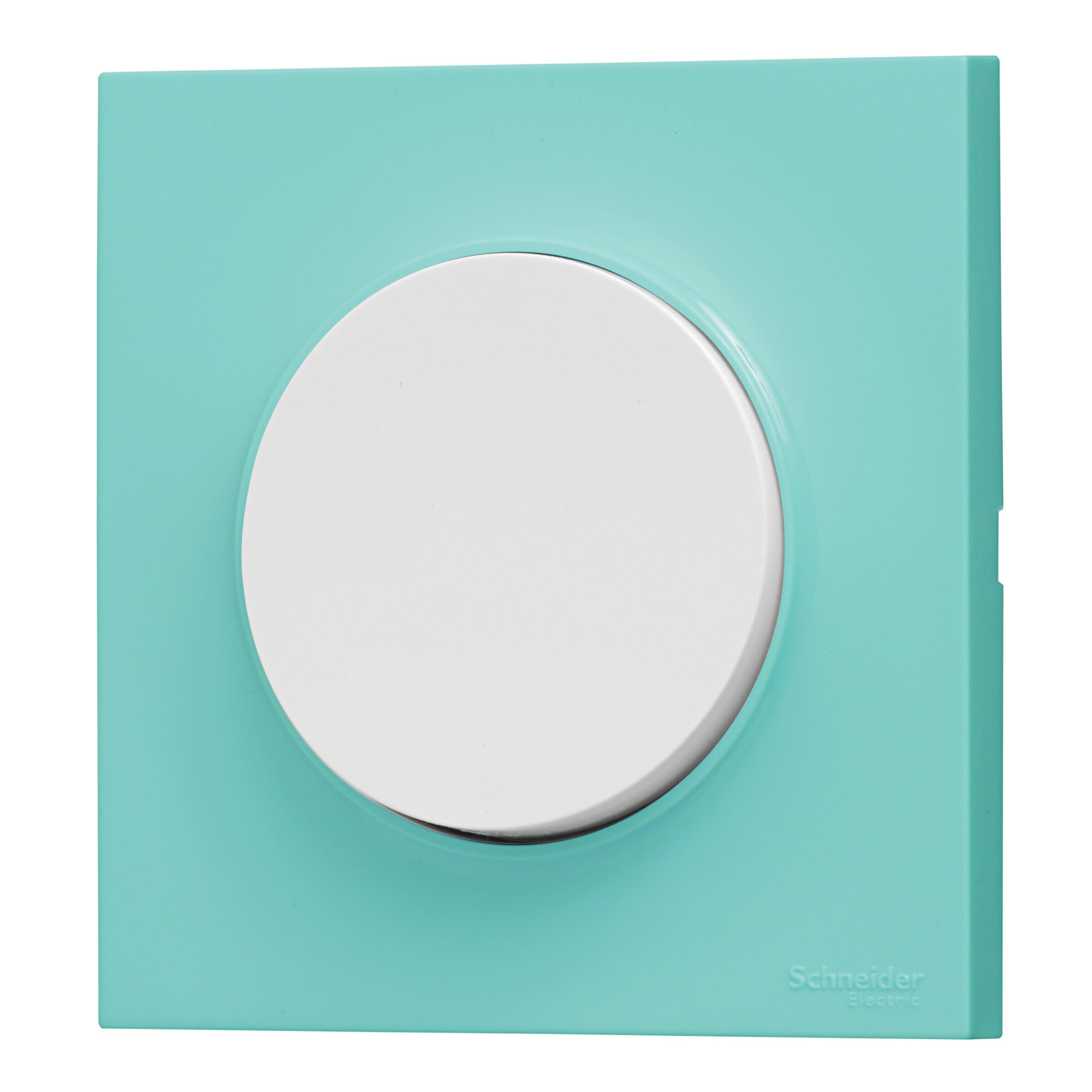 Interrupteur va-et-vient SCHNEIDER ELECTRIC Odace, bleu cyan | Leroy Merlin