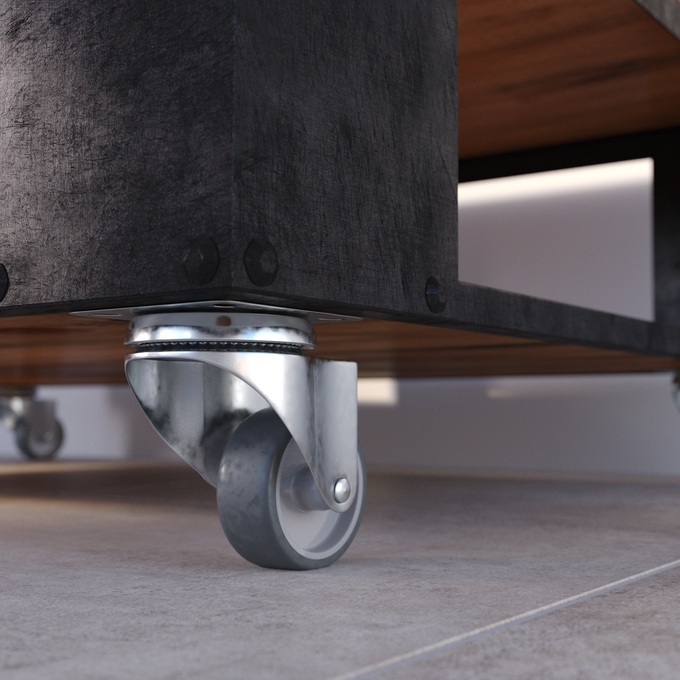 Cómo elegir ruedas y soportes rodantes | Leroy Merlin