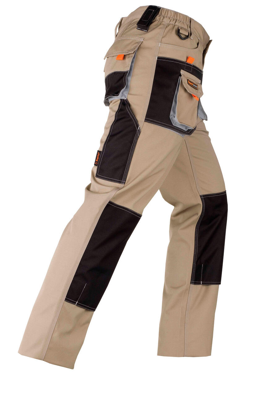 Pantalon de travail Smart KAPRIOL beige / gris, taille 36 | Leroy Merlin