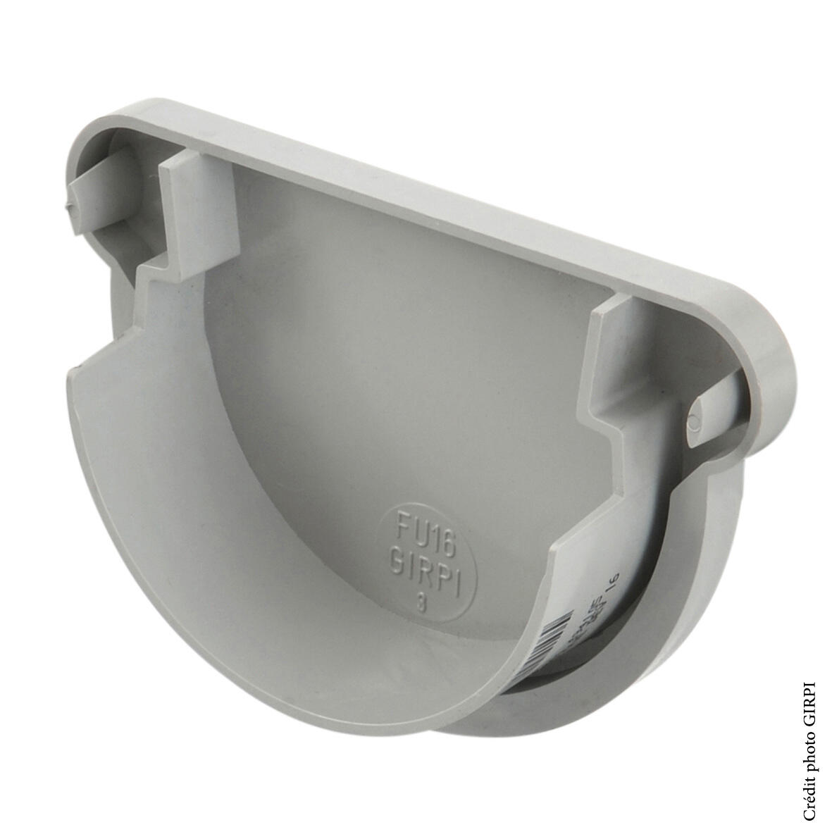 Fond unique pvc gris GIRPI, Dév.16 cm | Leroy Merlin