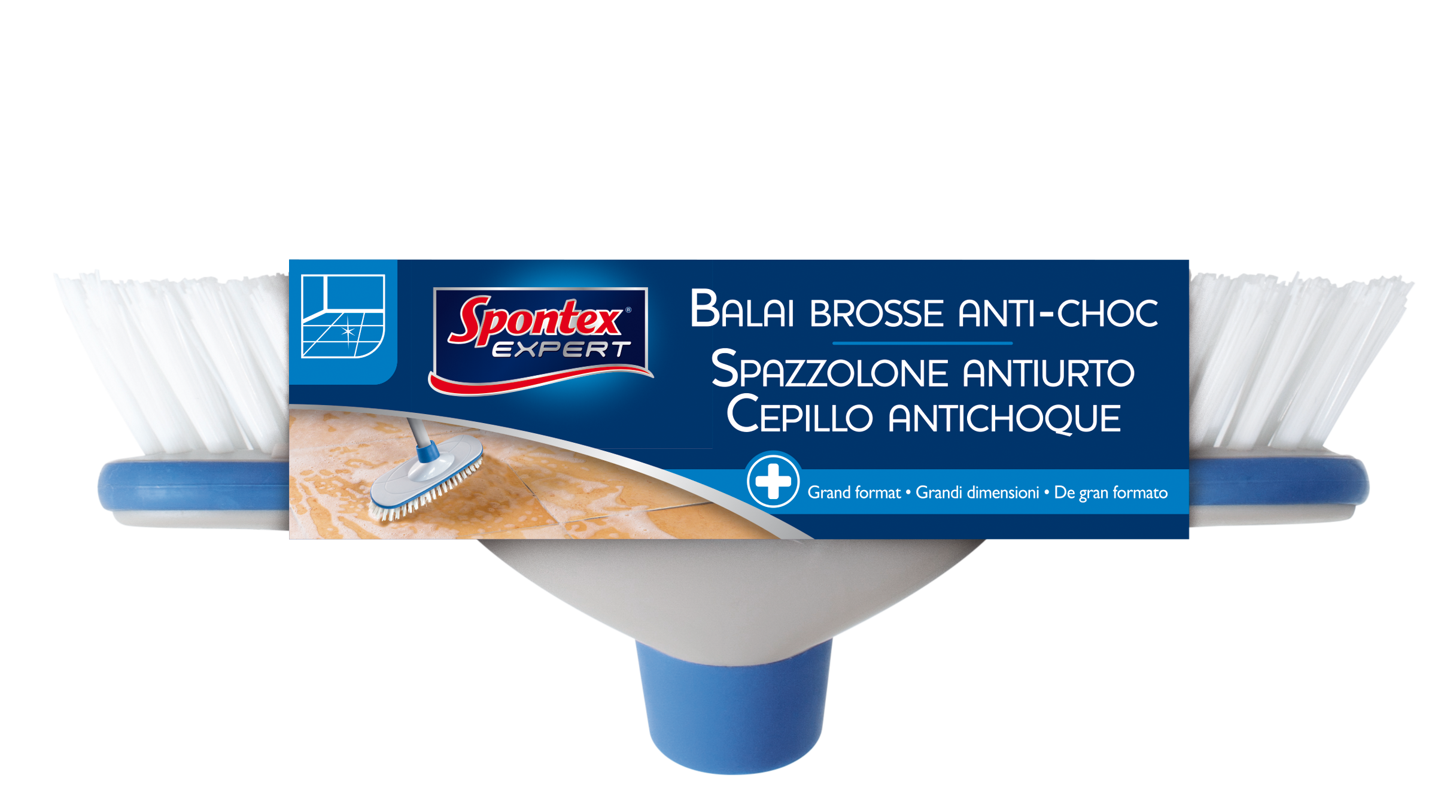 Balai Brosse antichoc SPONTEX EXPERT | Leroy Merlin