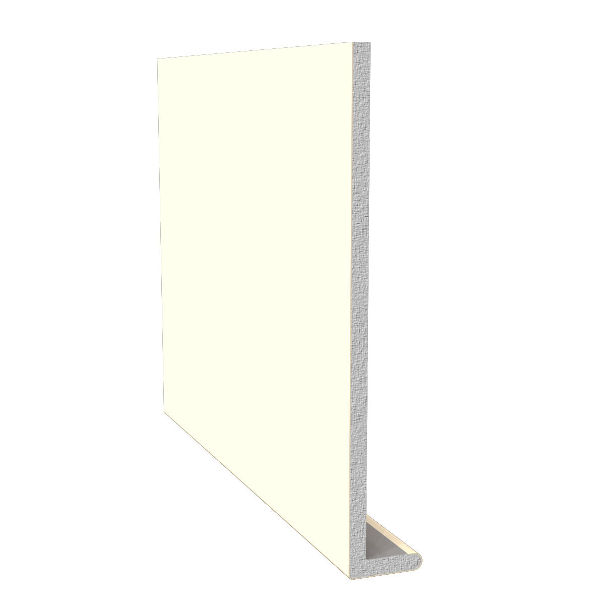 Bandeau de rive de toiture FL2253SAB sable pvc L.3 m x l.225 mm | Leroy ...