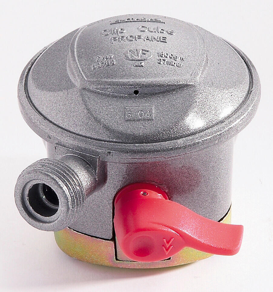 Détendeur pour gaz propane 37 millibars pour bouteilles cube, BUTAGAZ ...