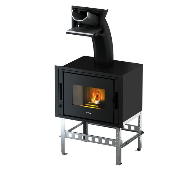 Insert mixte bois et granulés au meilleur prix | Leroy Merlin