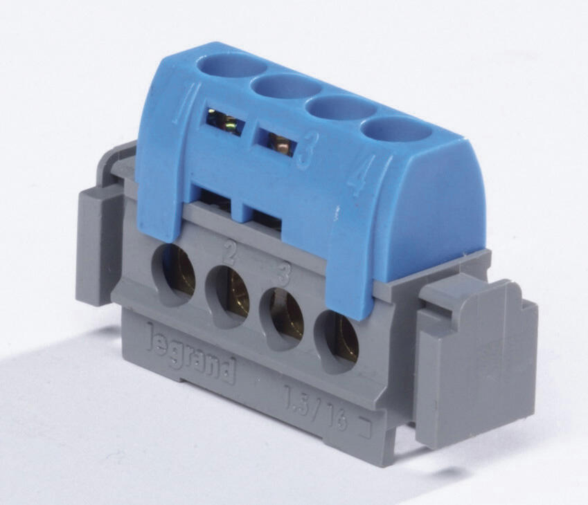 Bornier neutre 4 connexions LEGRAND | Leroy Merlin