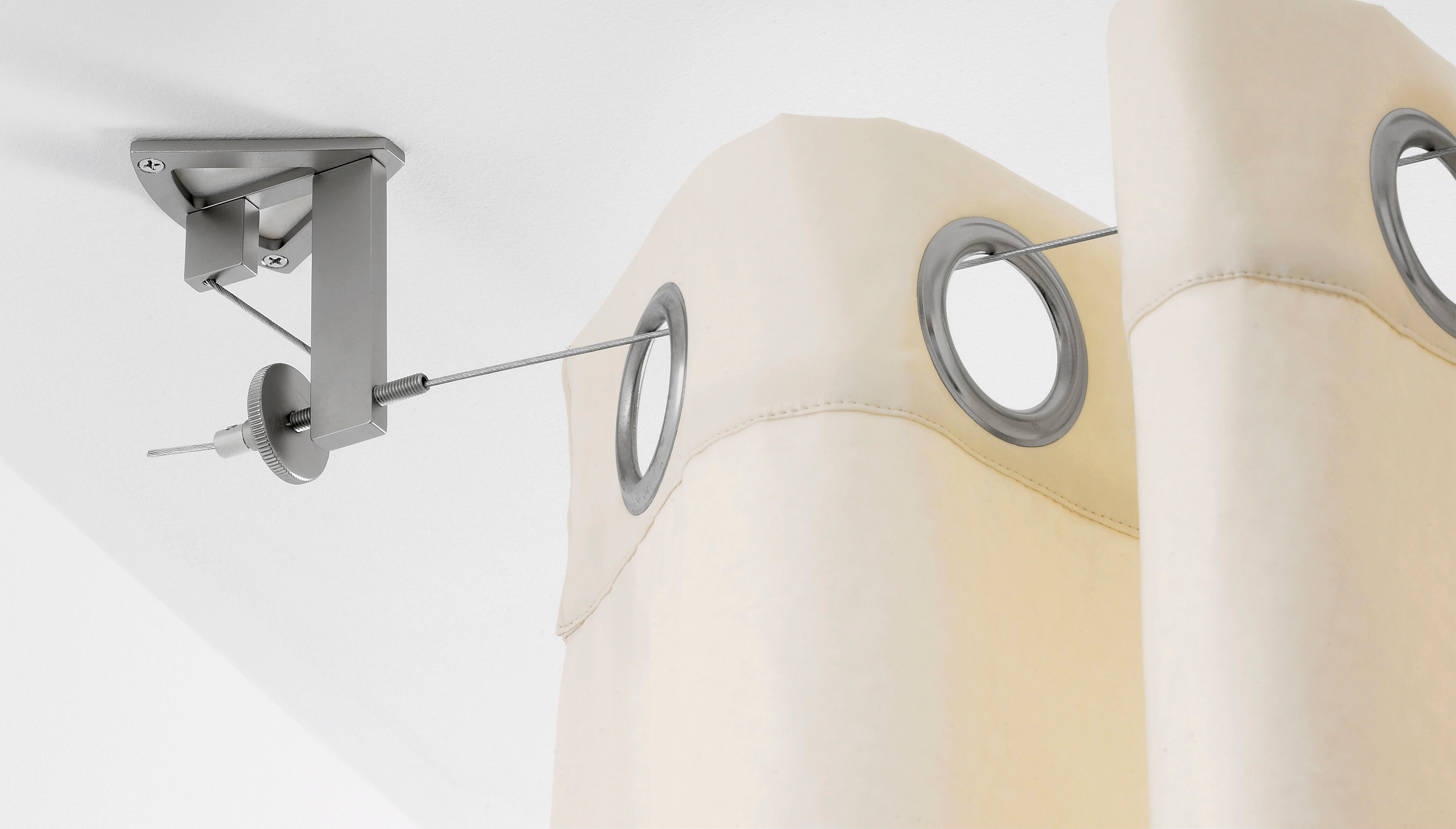 Kit complet câble pour mur et plafond Platinium, chromé, L.5 m | Leroy ...