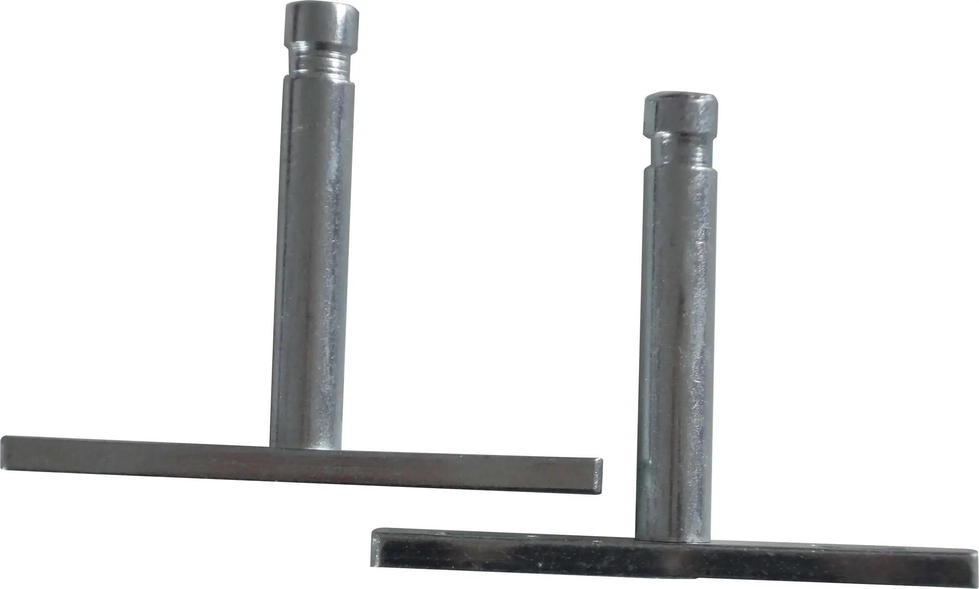 Kit de fixations invisibles acier | Leroy Merlin