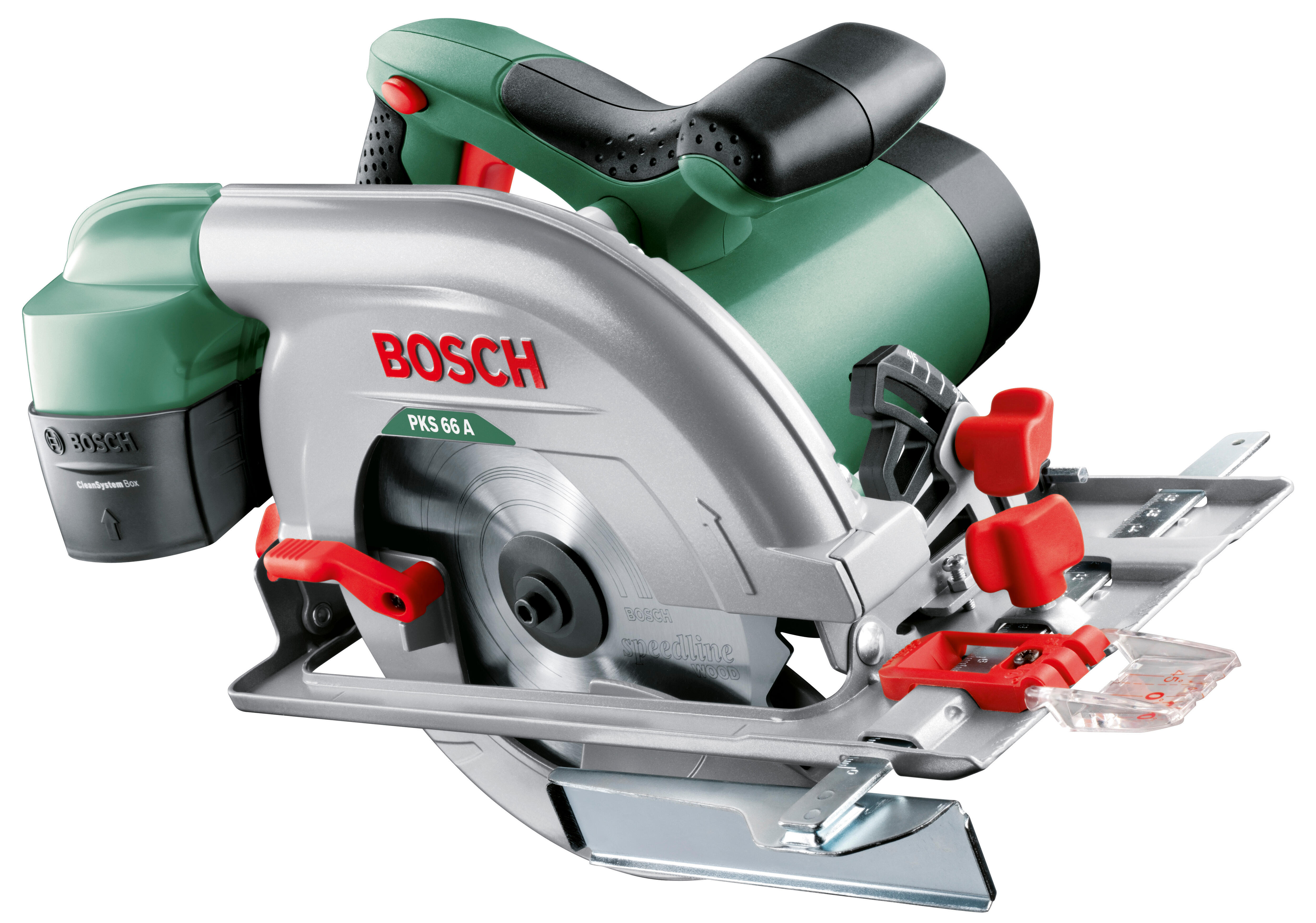 Scie circulaire filaire BOSCH PKS 66-2 AF, 1600 W, 190 mm + rail de ...