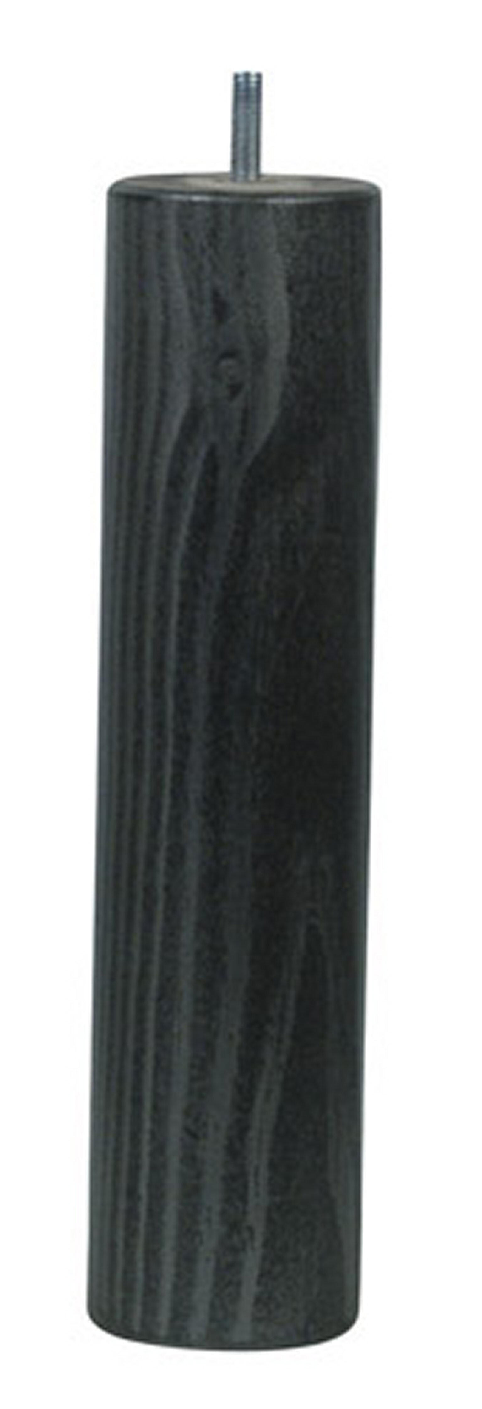 Pied lit / sommier cylindrique CIME bois gris, ⌀60 x H.250 mm | Leroy ...