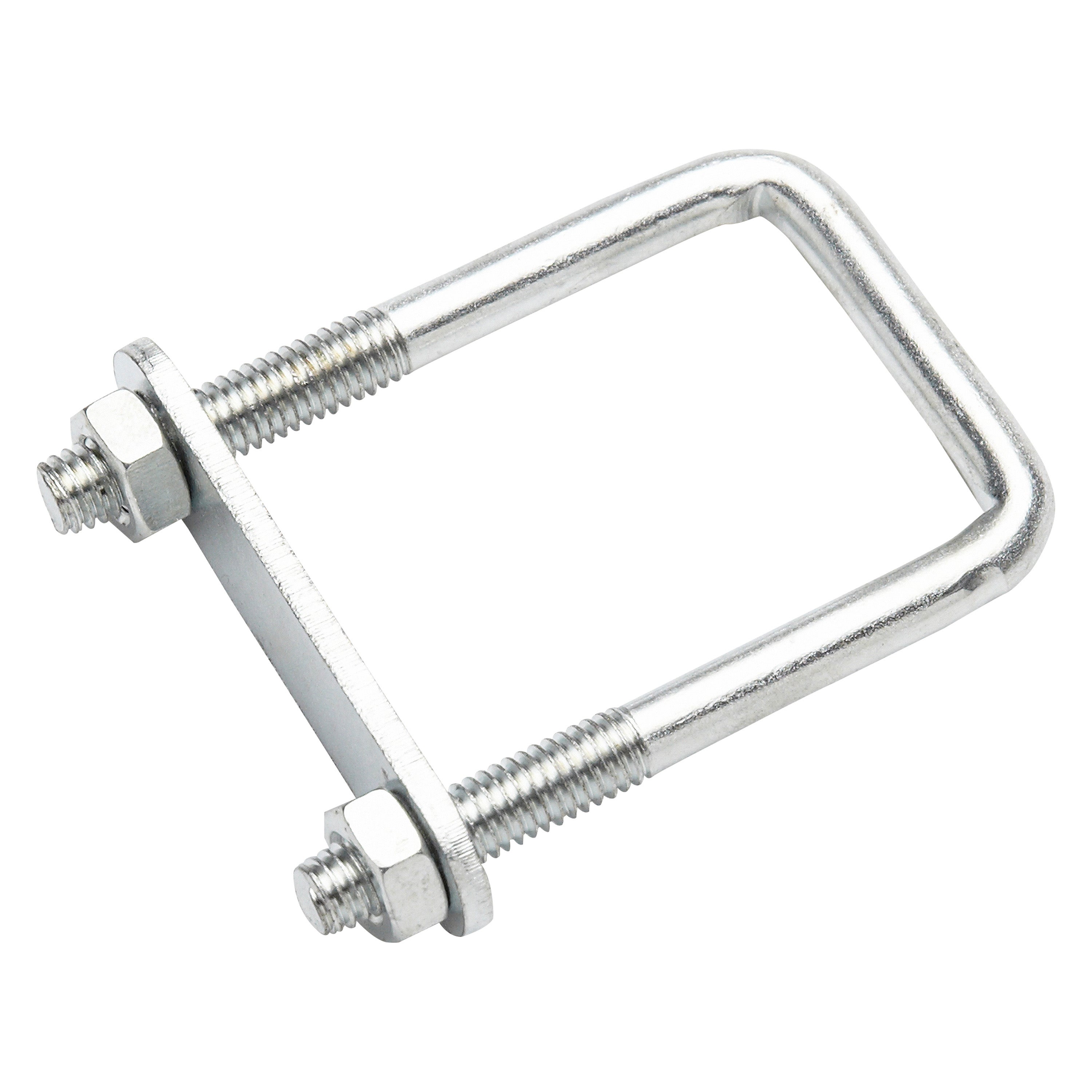 Bride carrée acier, STANDERS, L.31 x l.43 x Ep.6 mm | Leroy Merlin