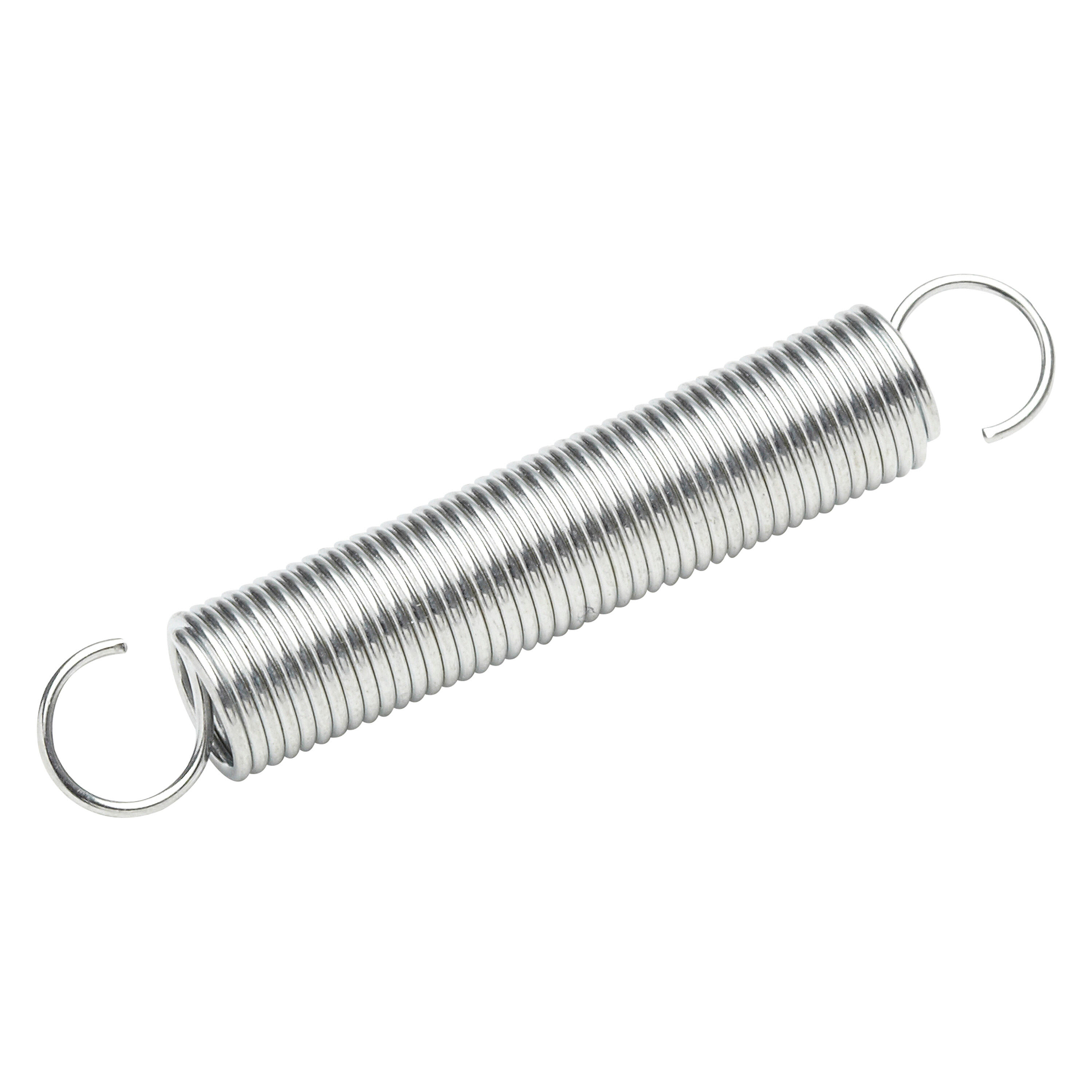 Lot de 4 Ressort de tension acier, STANDERS, Diam.5.5 mm, L.45 x Ep.0.7 ...