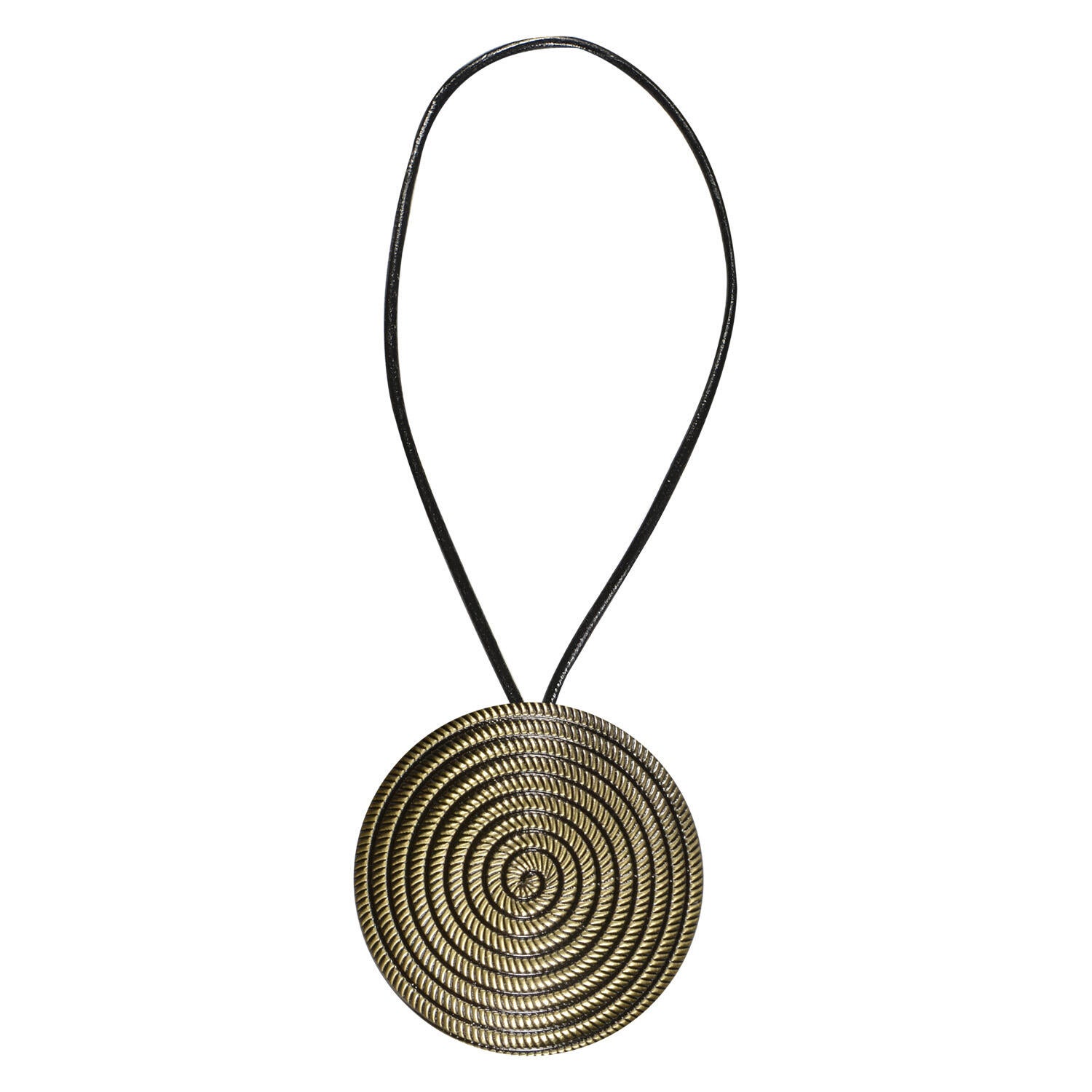 Embrasse aimantée Spirale, vieil or | Leroy Merlin